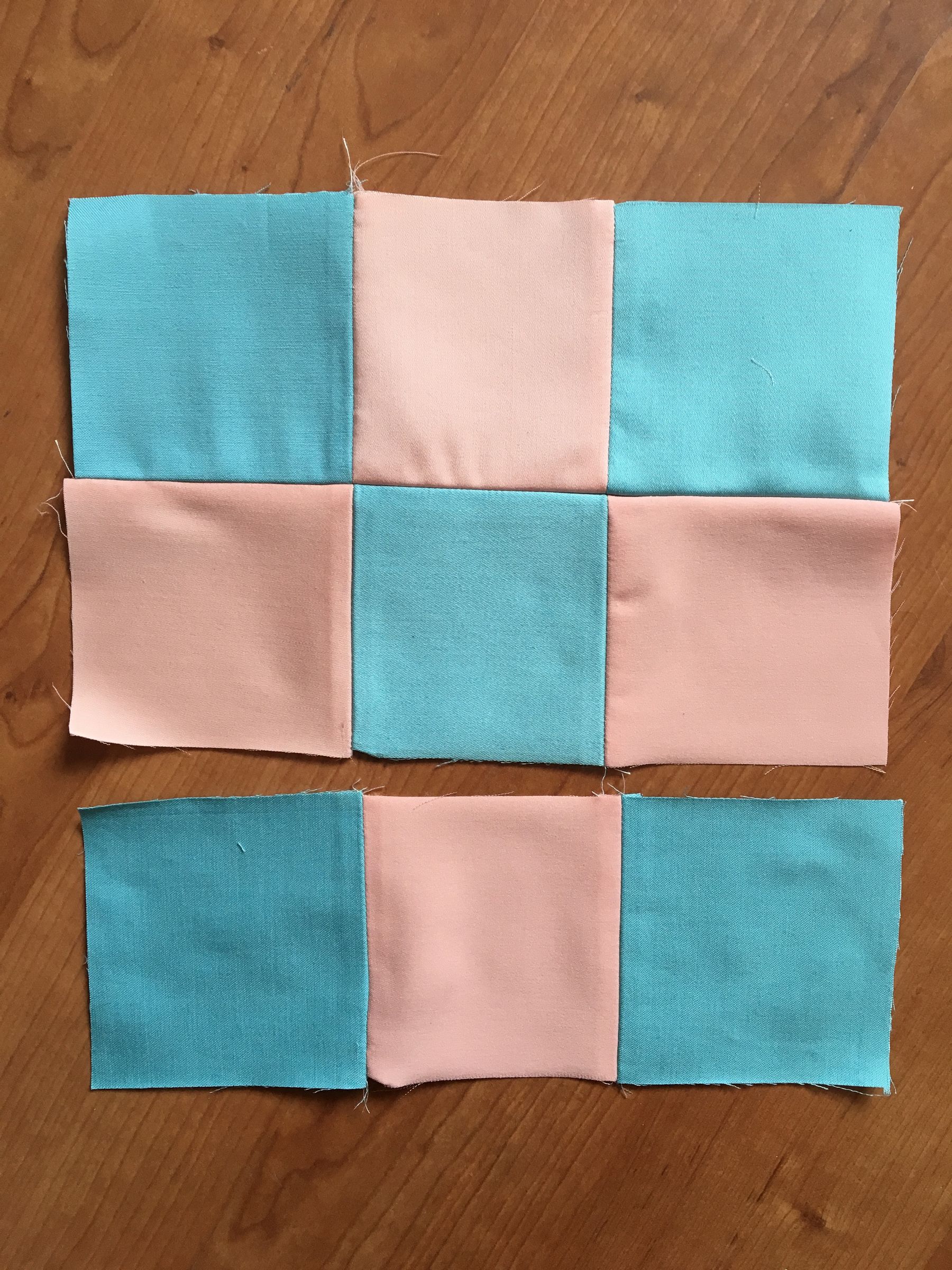 Simple 9-Square Patchwork Cushion Cover : 53 Steps (with Pictures ...