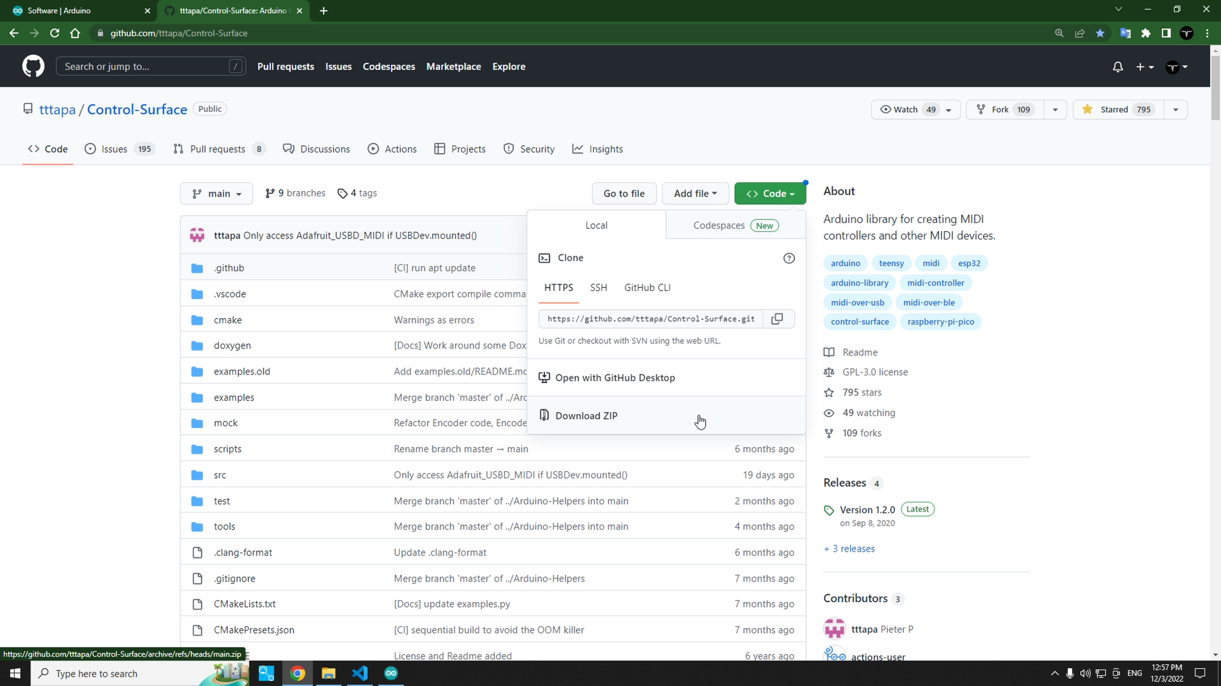 Arduino MIDI DAW Controller - Crius TRX Control V1.0 : 23 Steps (with ...
