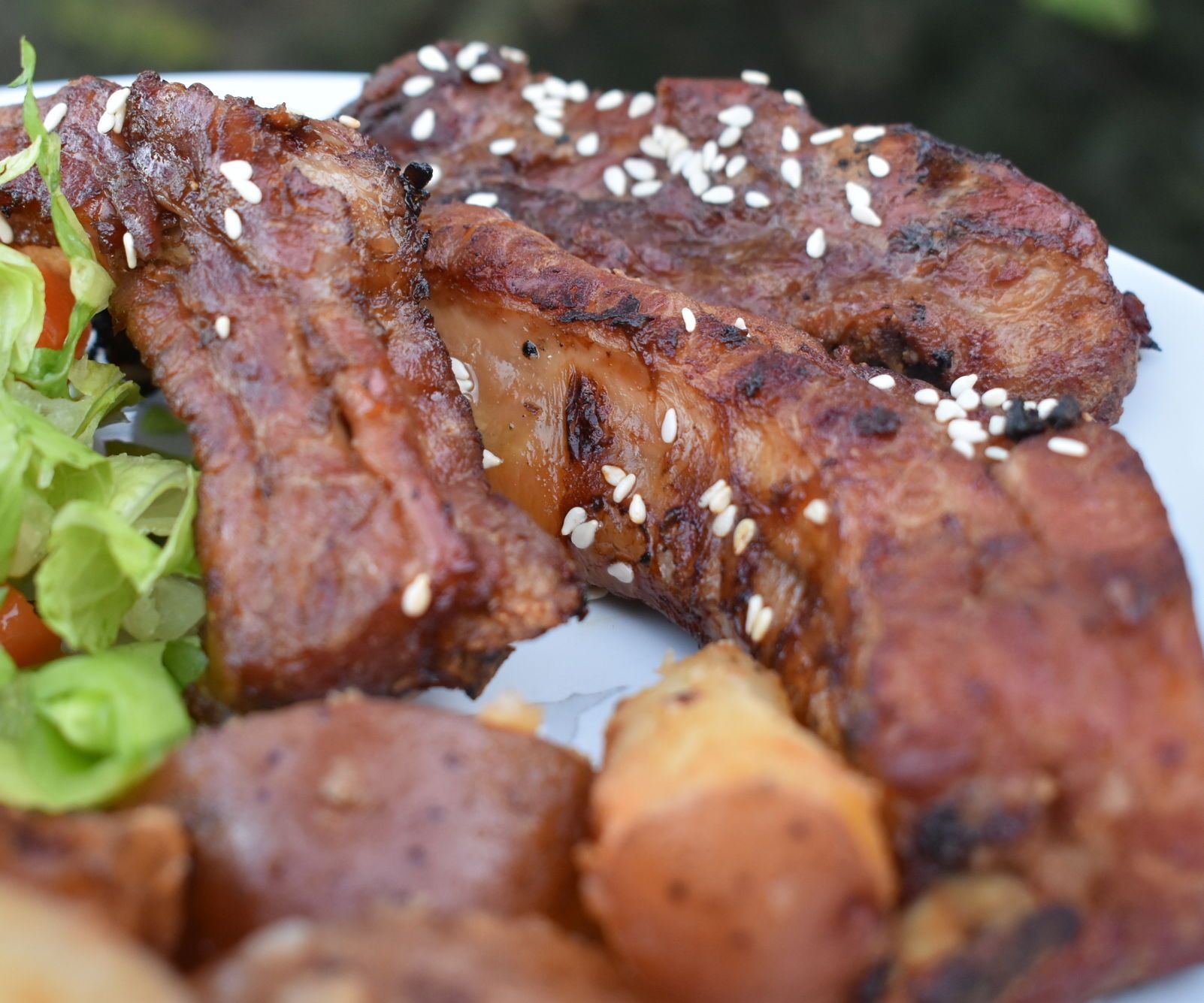 Simple and Delicious BBQ Teriyaki Ribs : 4 Steps (with Pictures ...
