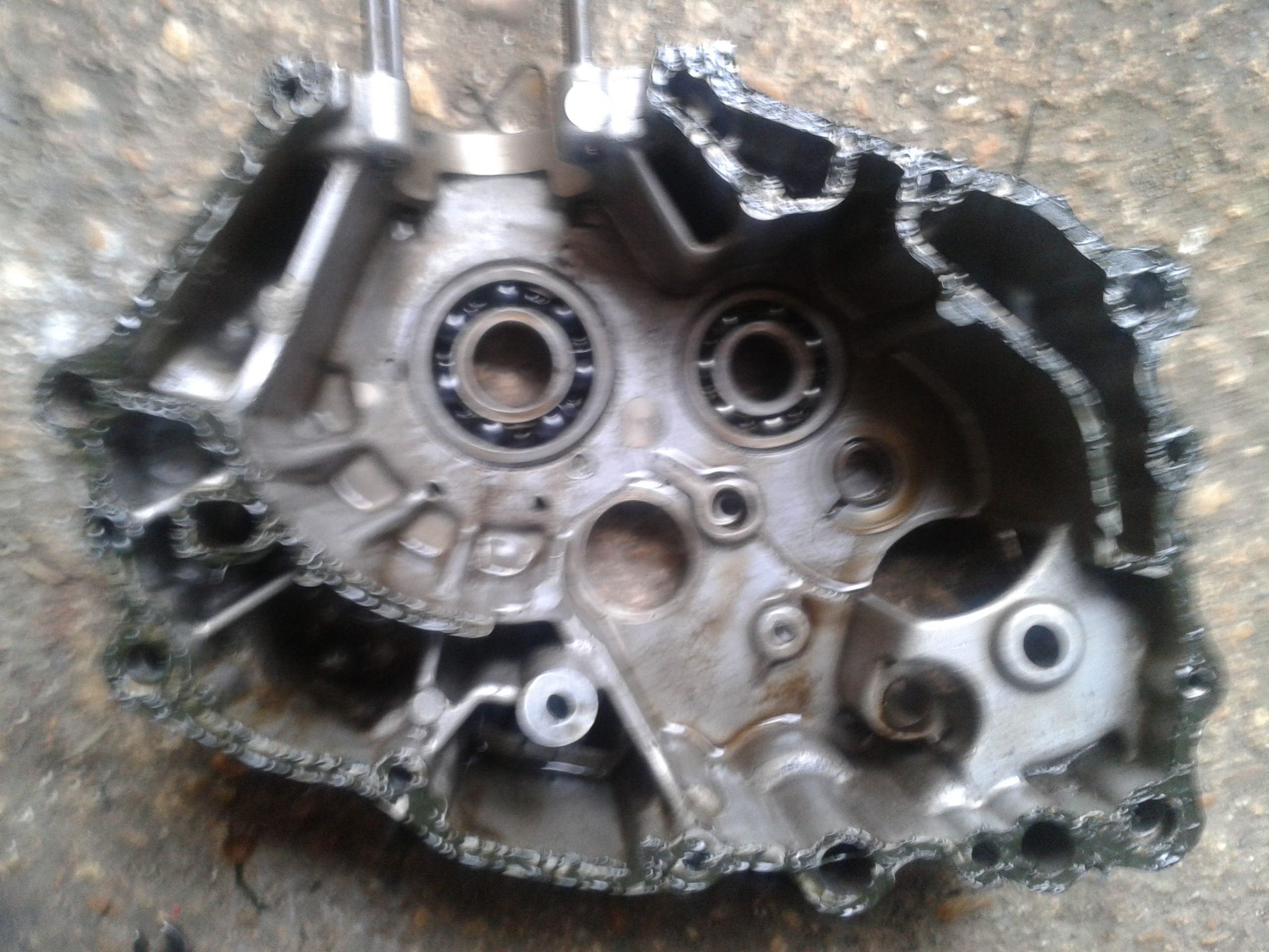 Honda Rebel 125 Upgrads Honda Cb125tdc Engine Rebuild With Some Mods ...