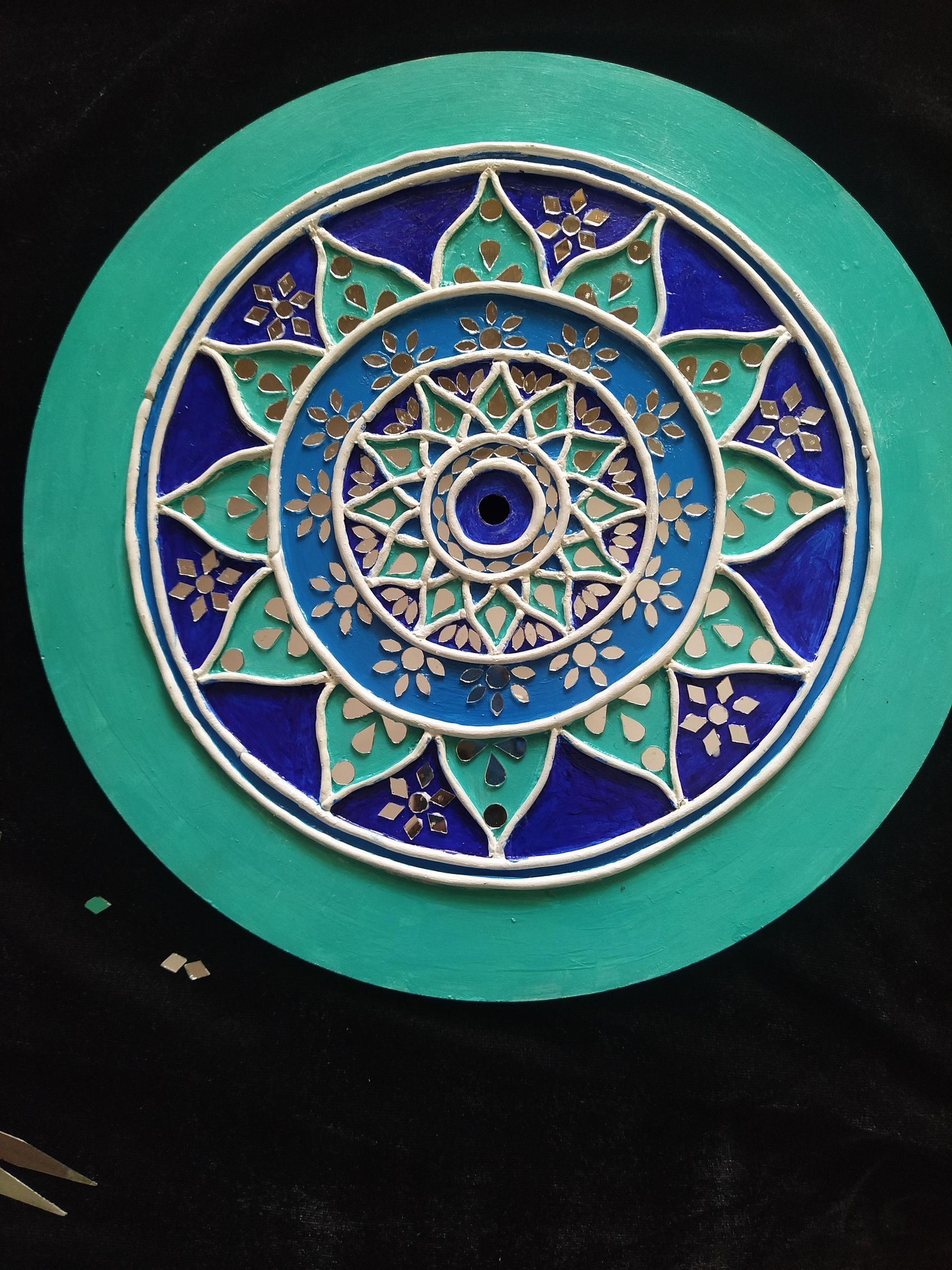 Blue Lippan Art Wall Clock : 24 Steps (with Pictures) - Instructables