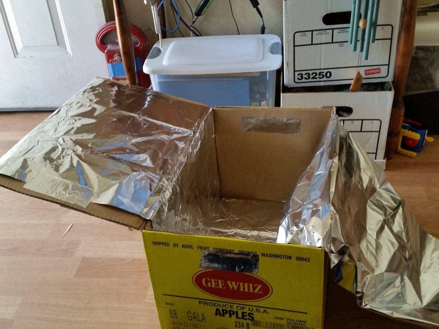 Make a Box Oven the Girl Scout Way : 8 Steps (with Pictures ...