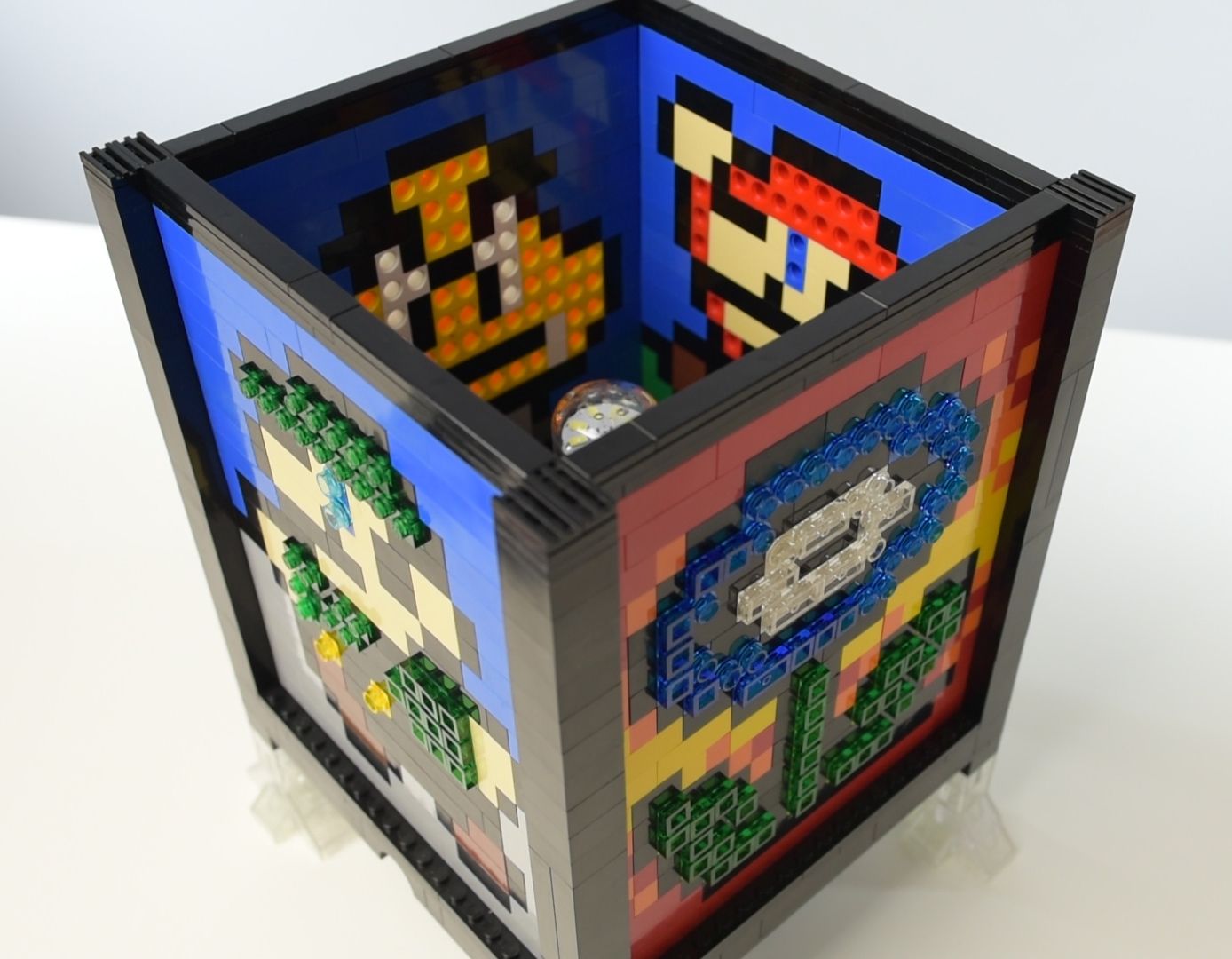 Bedazzled Mosaic LEGO Sprite Lamps : 6 Steps (with Pictures ...