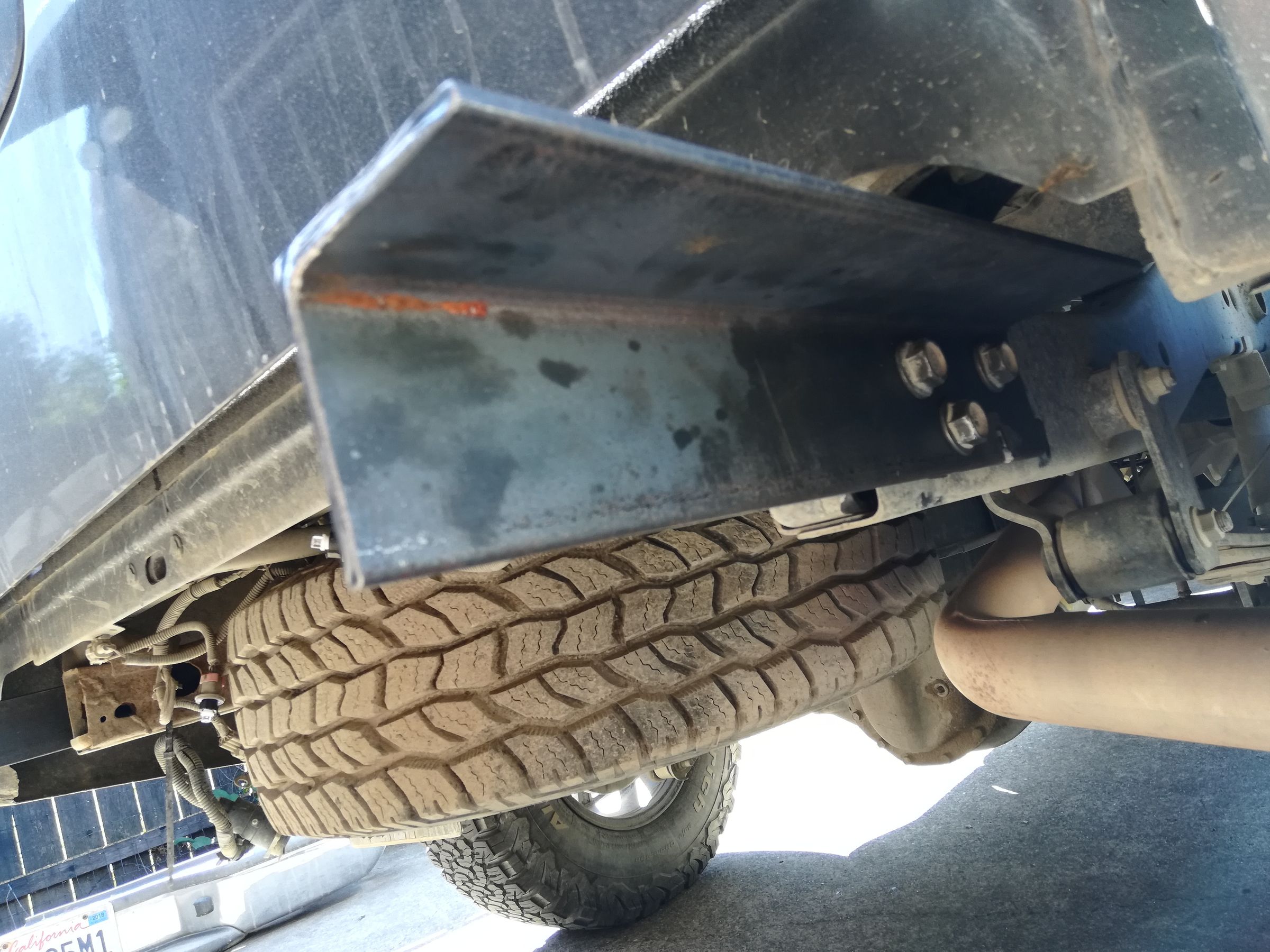 Custom Off Road Rear Bumper With Hitch : 6 Steps (with Pictures ...