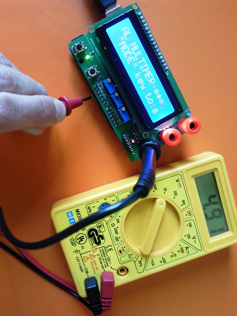 Digital Multimeter Shield For Arduino 17 Steps With Pictures Instructables