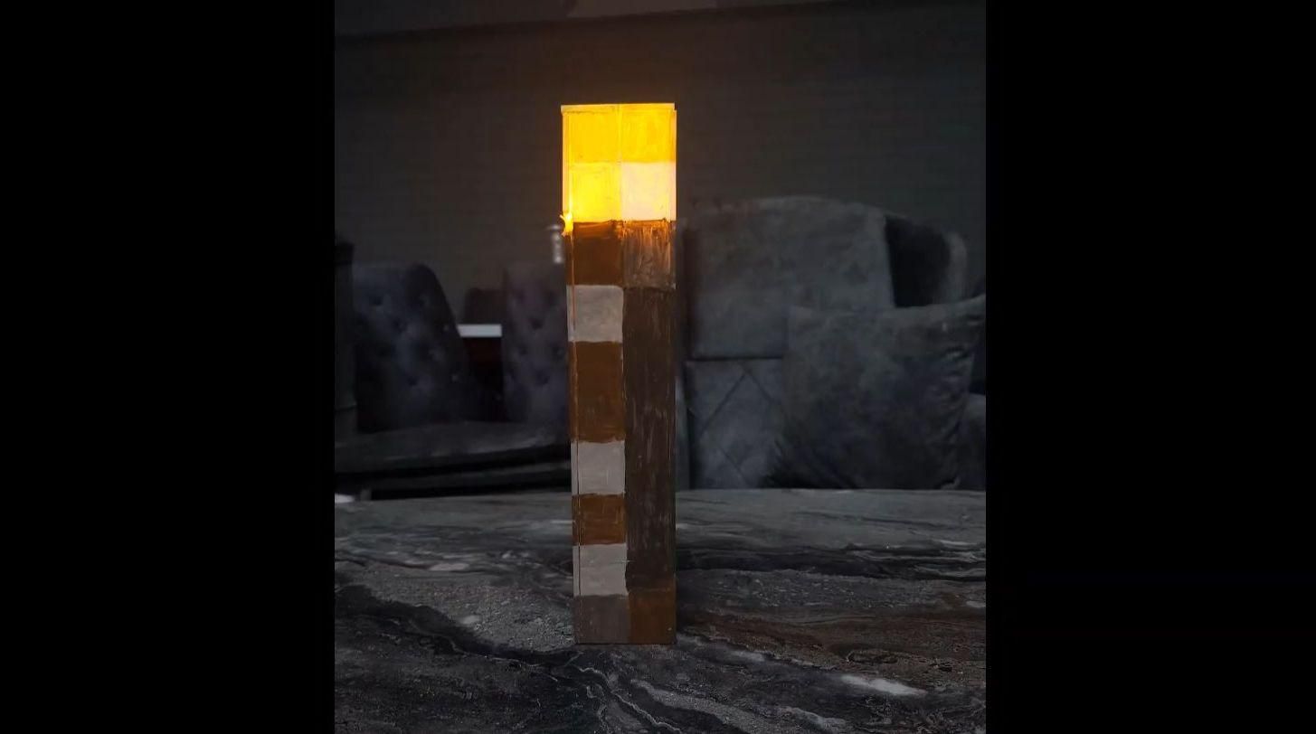 How to Make a Real Minecraft Torch : 5 Steps - Instructables