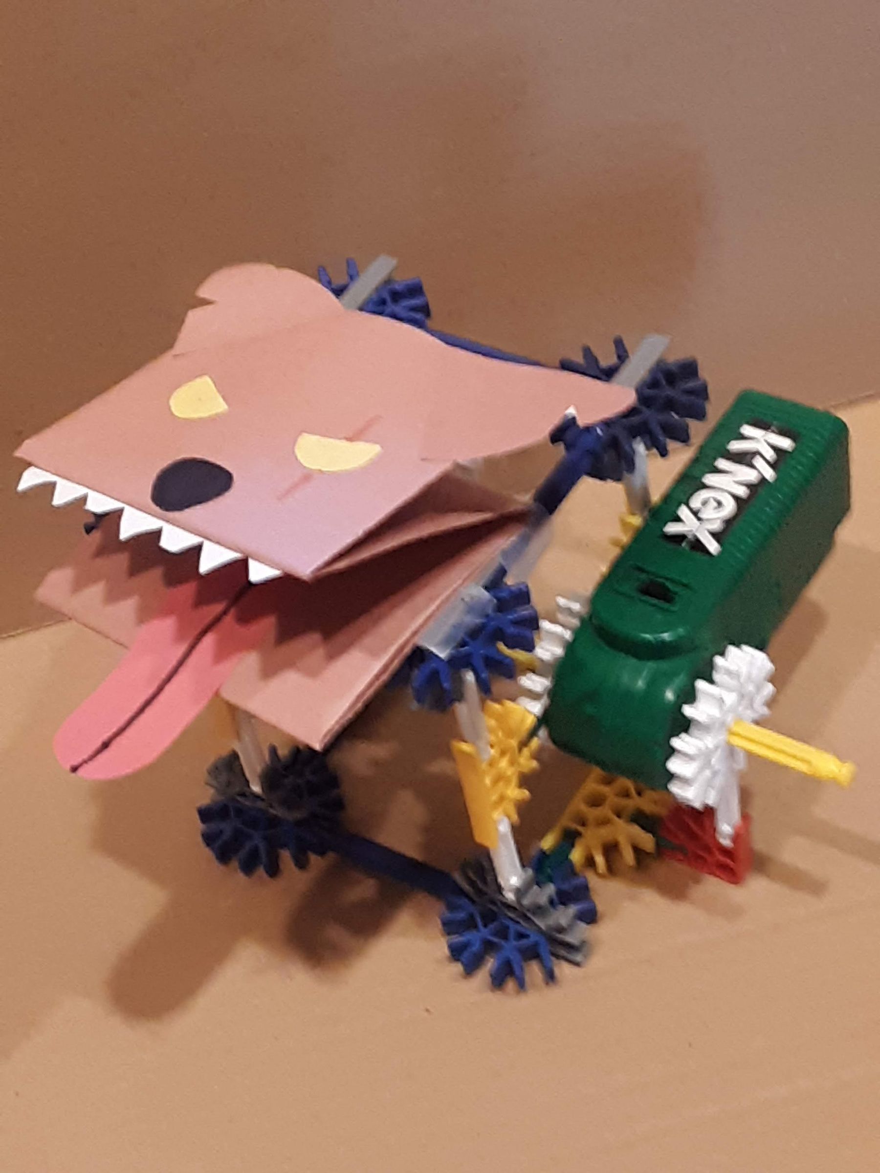 K'nex Paper Puppet Contraption : 8 Steps (with Pictures) - Instructables