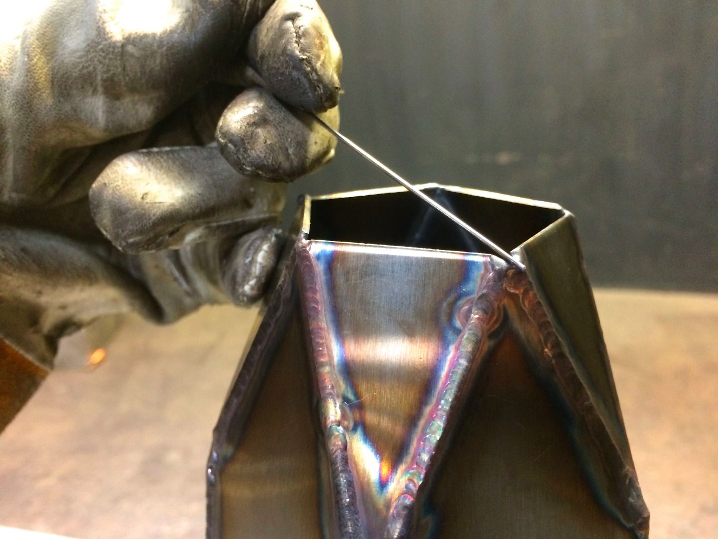 TIG-Welded Steel Vase : 14 Steps (with Pictures) - Instructables