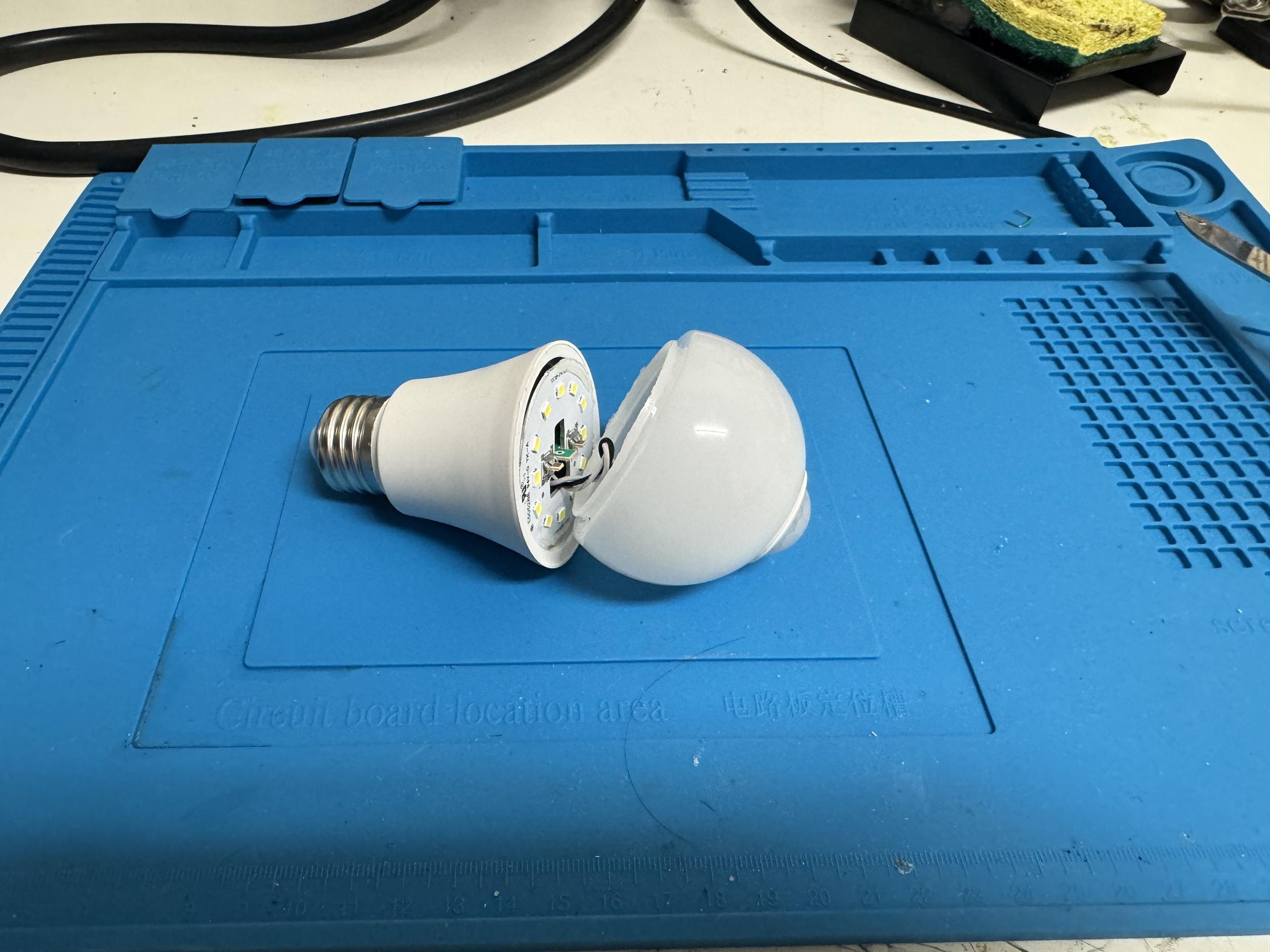 Upcycled Lighting: Extend Your Motion-Activated LED's On-Time : 9 Steps (with Pictures ...