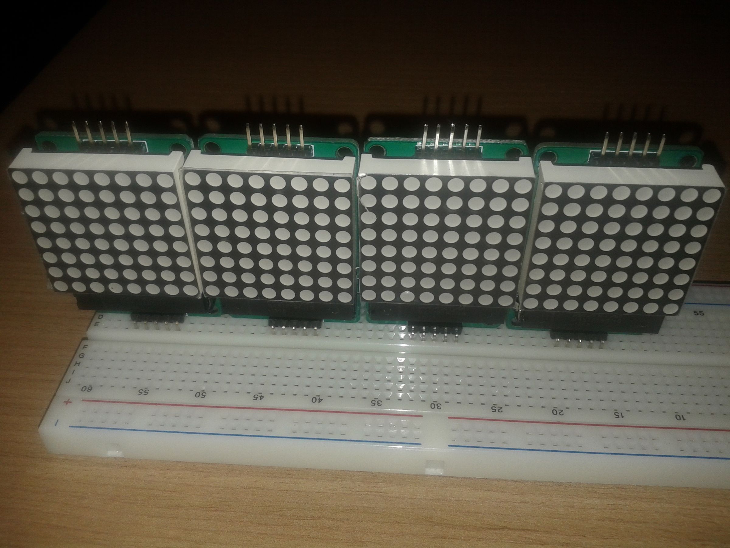 Multiple LED Matrices With Arduino : 8 Steps - Instructables
