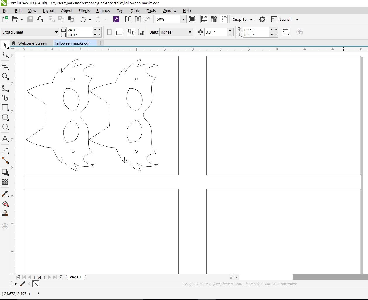 Laser Tips 2: Laser-Cut Paper Halloween Masks : 5 Steps (with Pictures ...