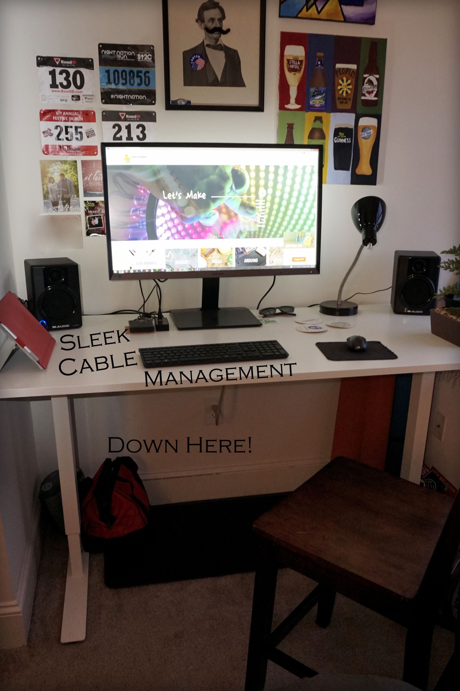 Sleek Cable Management : 4 Steps (with Pictures) - Instructables