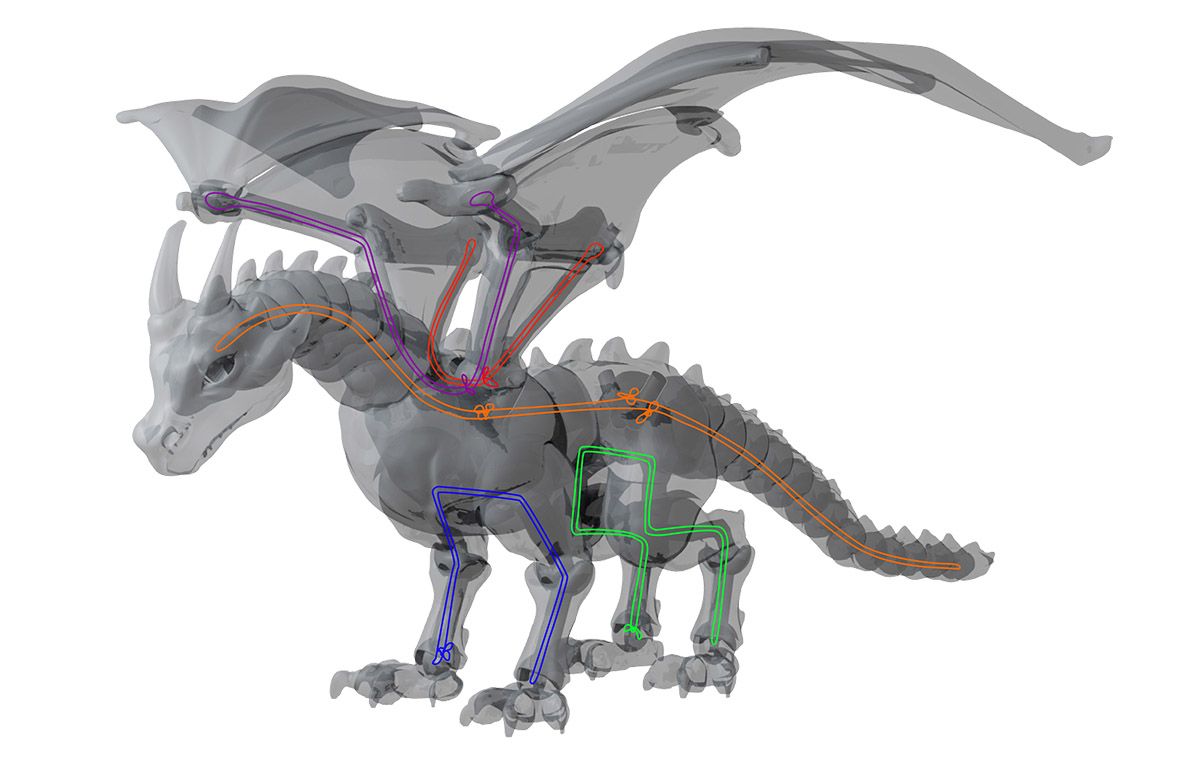 Jointed Dragon : 4 Steps (with Pictures) - Instructables