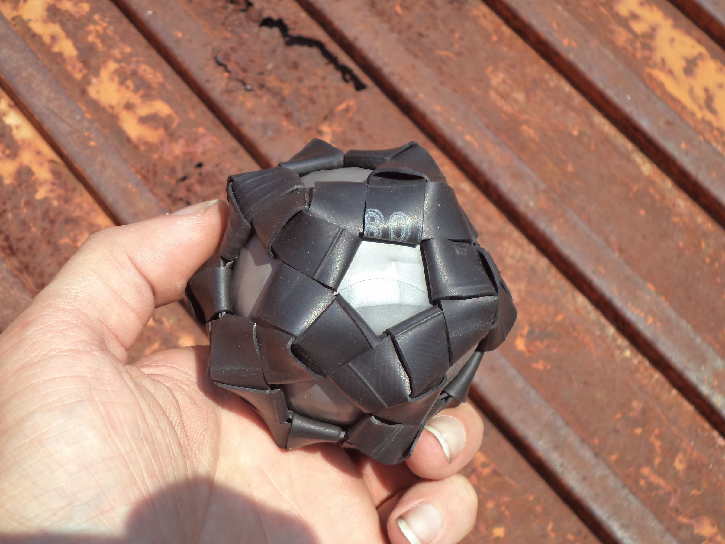 Dodeca Rubber Fidget Ball From Inner Tubes : 13 Steps (with Pictures ...