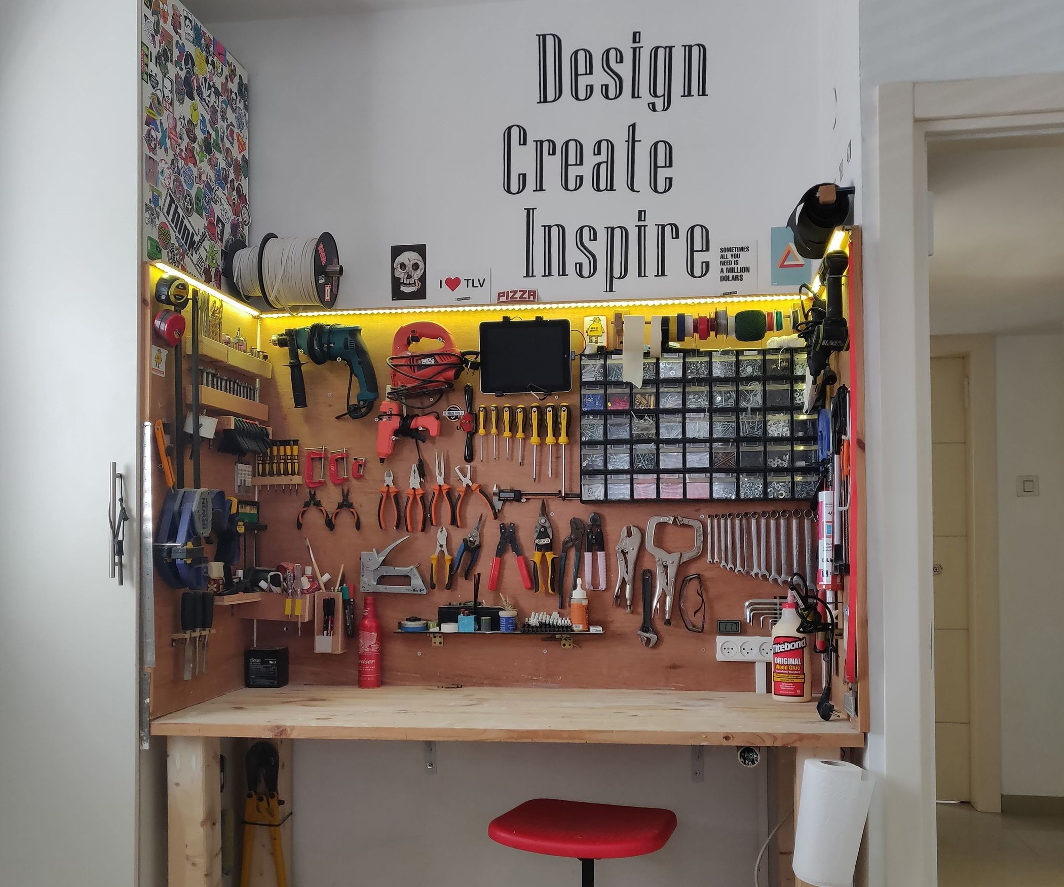 Tools_Wall_Mount : 12 Steps (with Pictures) - Instructables