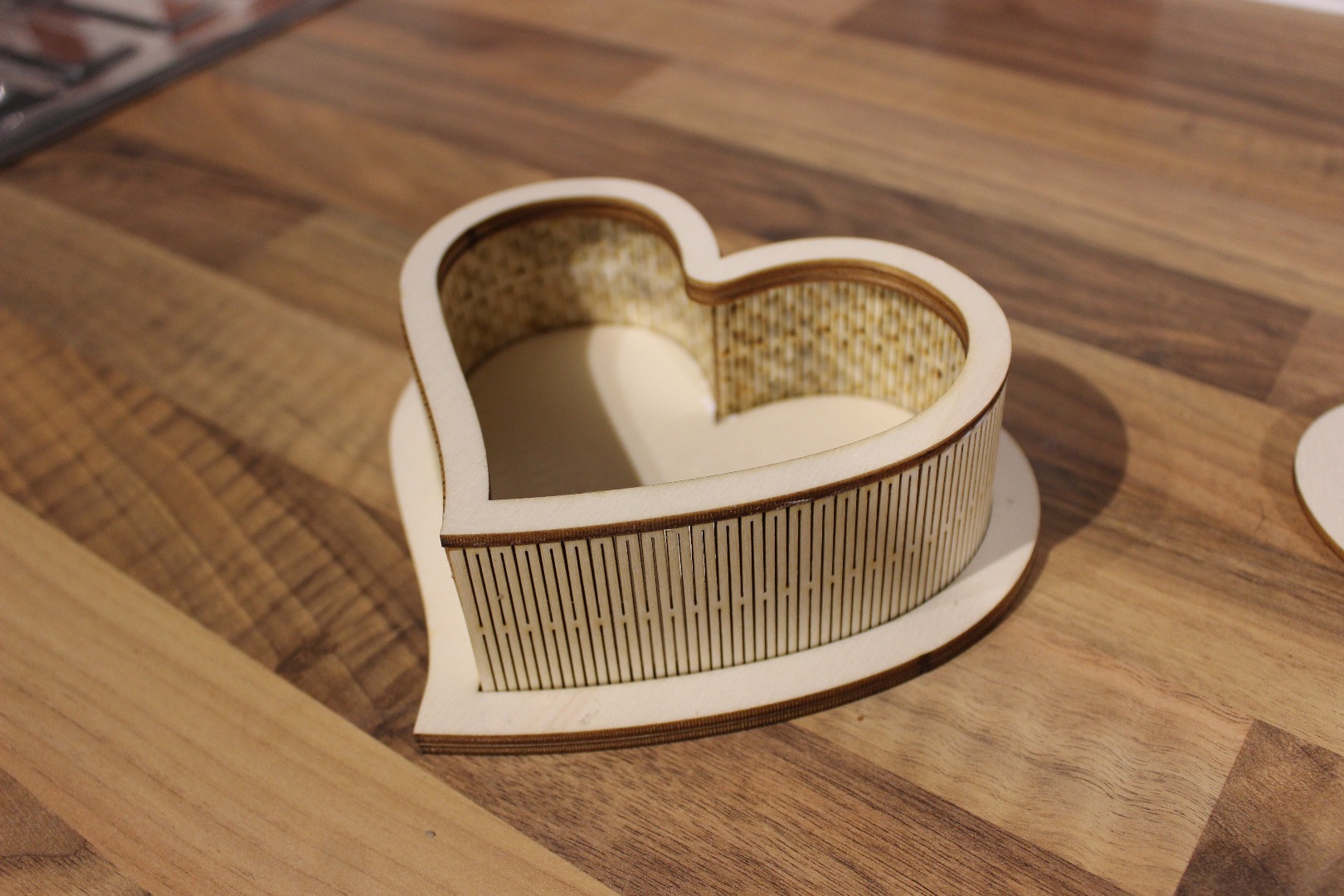 Laser Cut Plywood Heart Shaped Box : 3 Steps (with Pictures ...