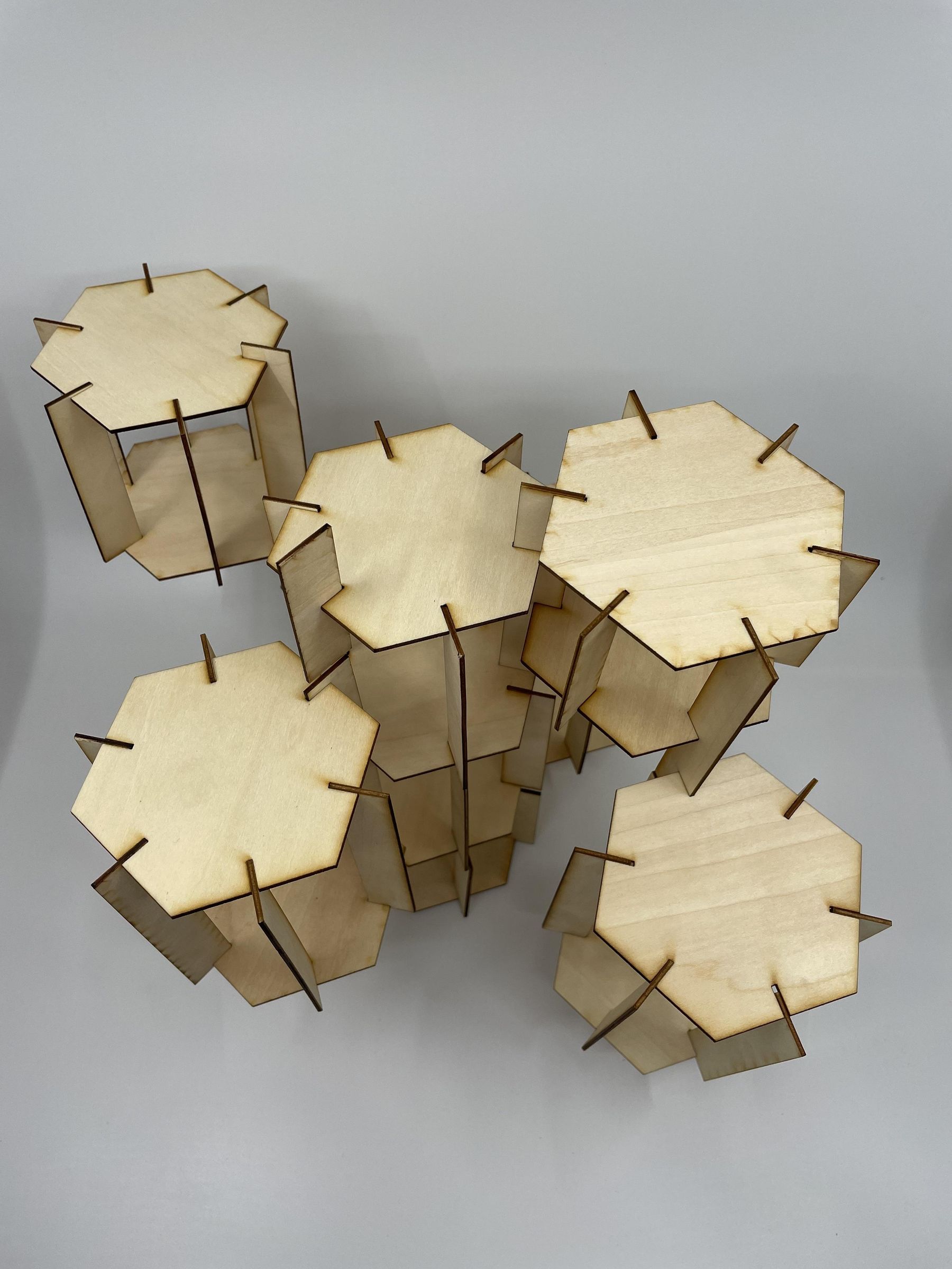 Self Standing Modular Structure Using Laser Cutting. : 4 Steps ...