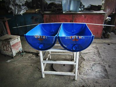 Cutting Half Vertically a PVC Drum (fast Method). - Instructables