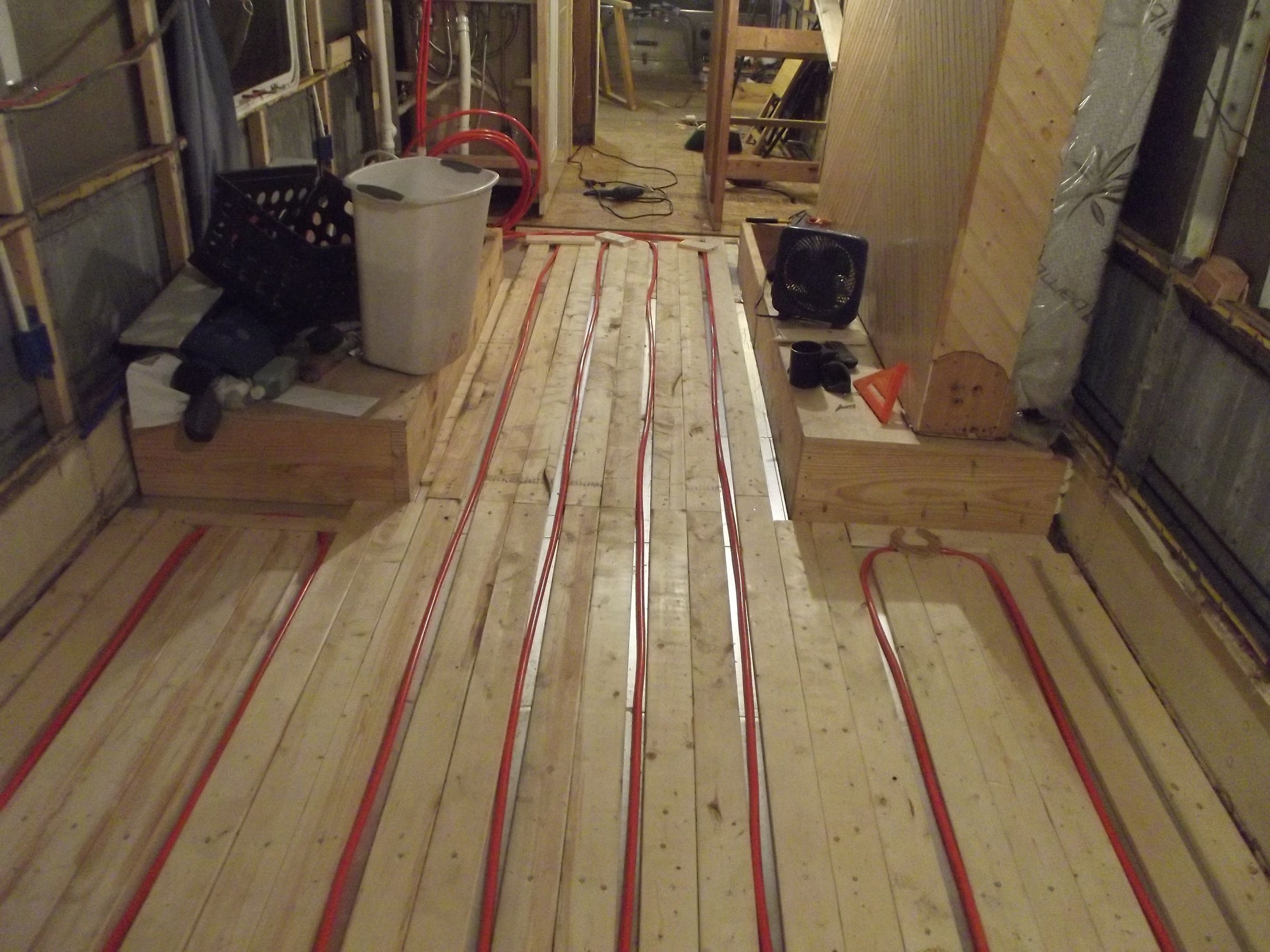Putting a Heated Floor in a Bus (part 1) : 5 Steps - Instructables