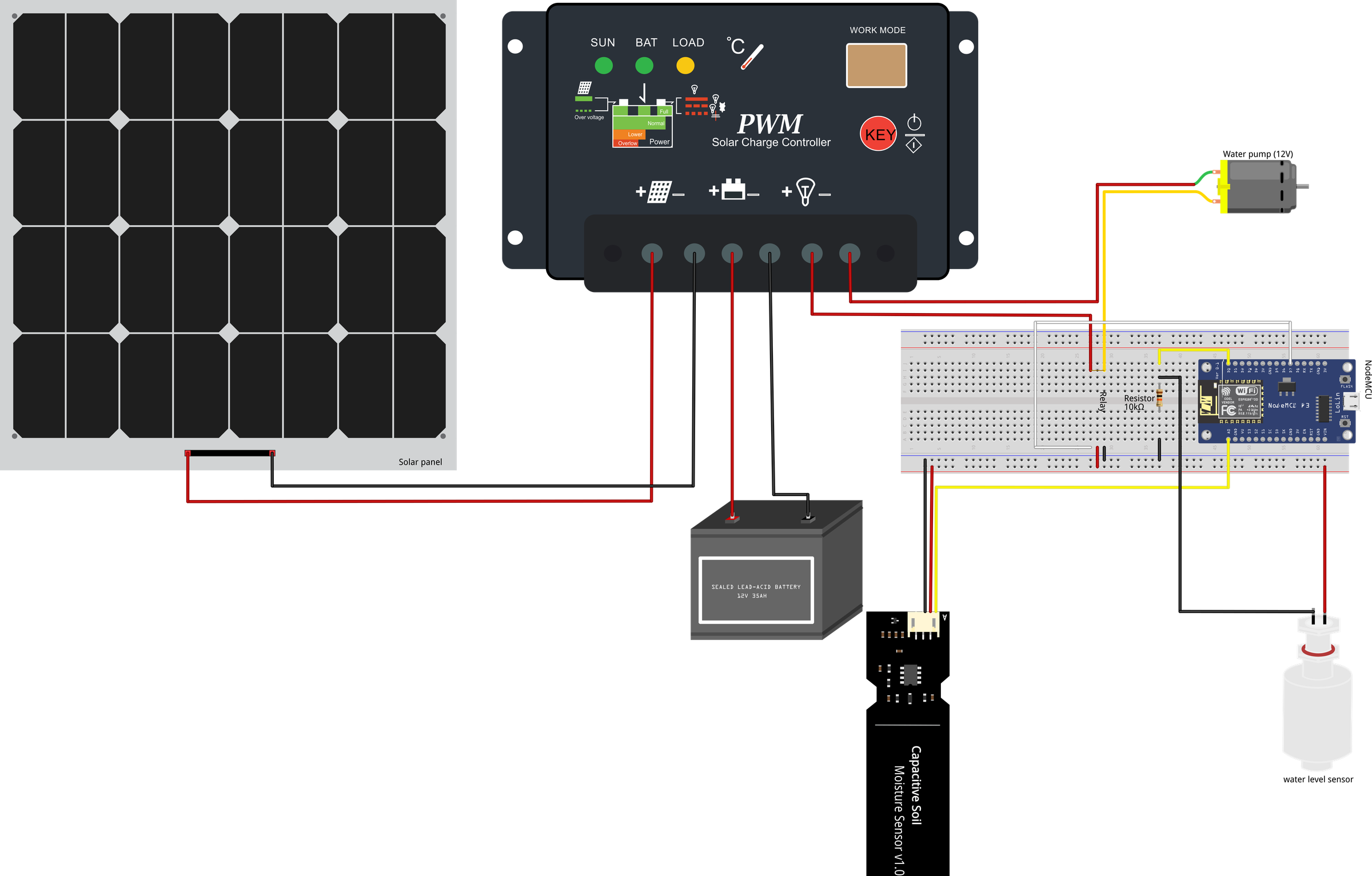 Autonomous Plant Watering System : 4 Steps - Instructables