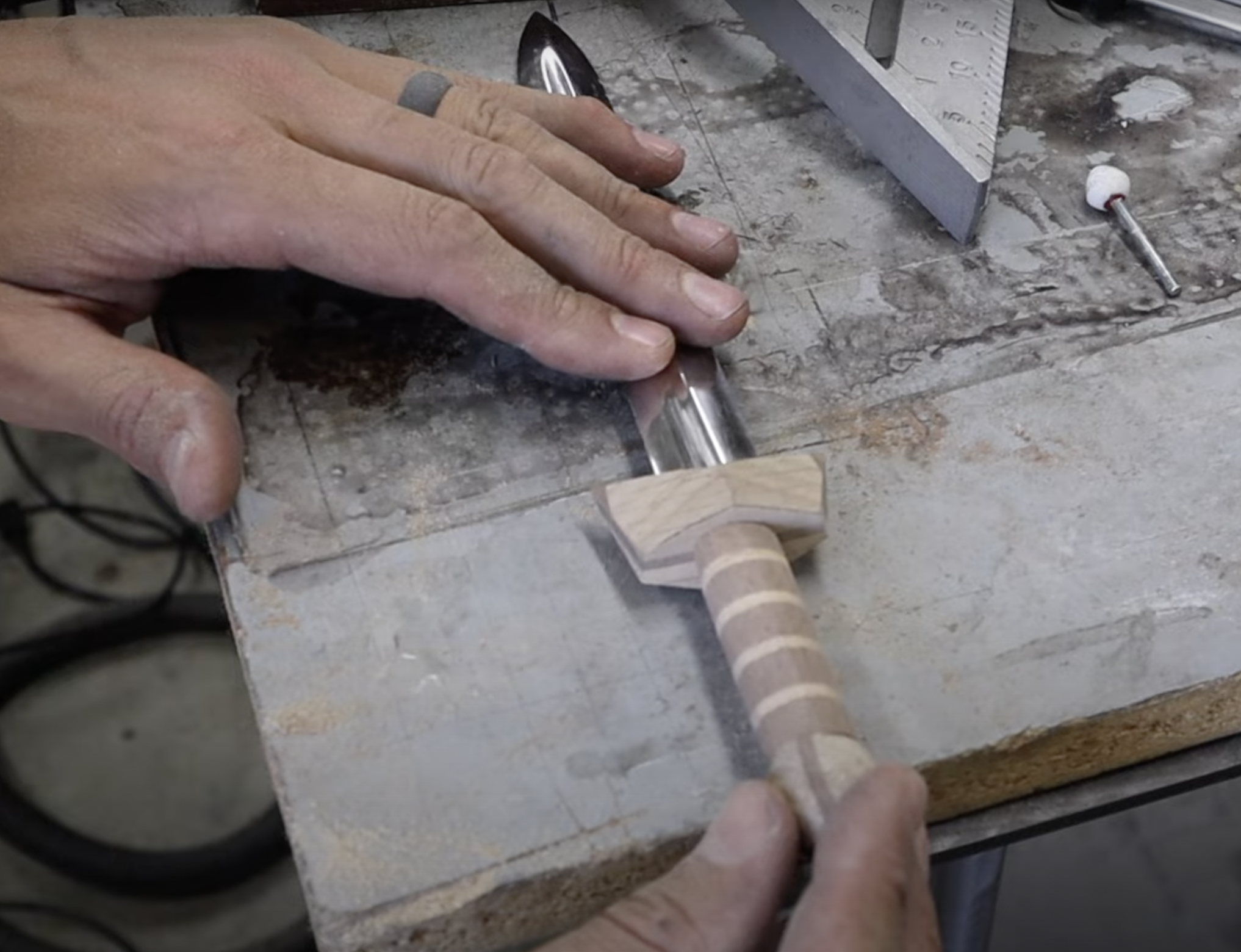 Turning a Old WRENCH Into a SWORD : 9 Steps (with Pictures) - Instructables