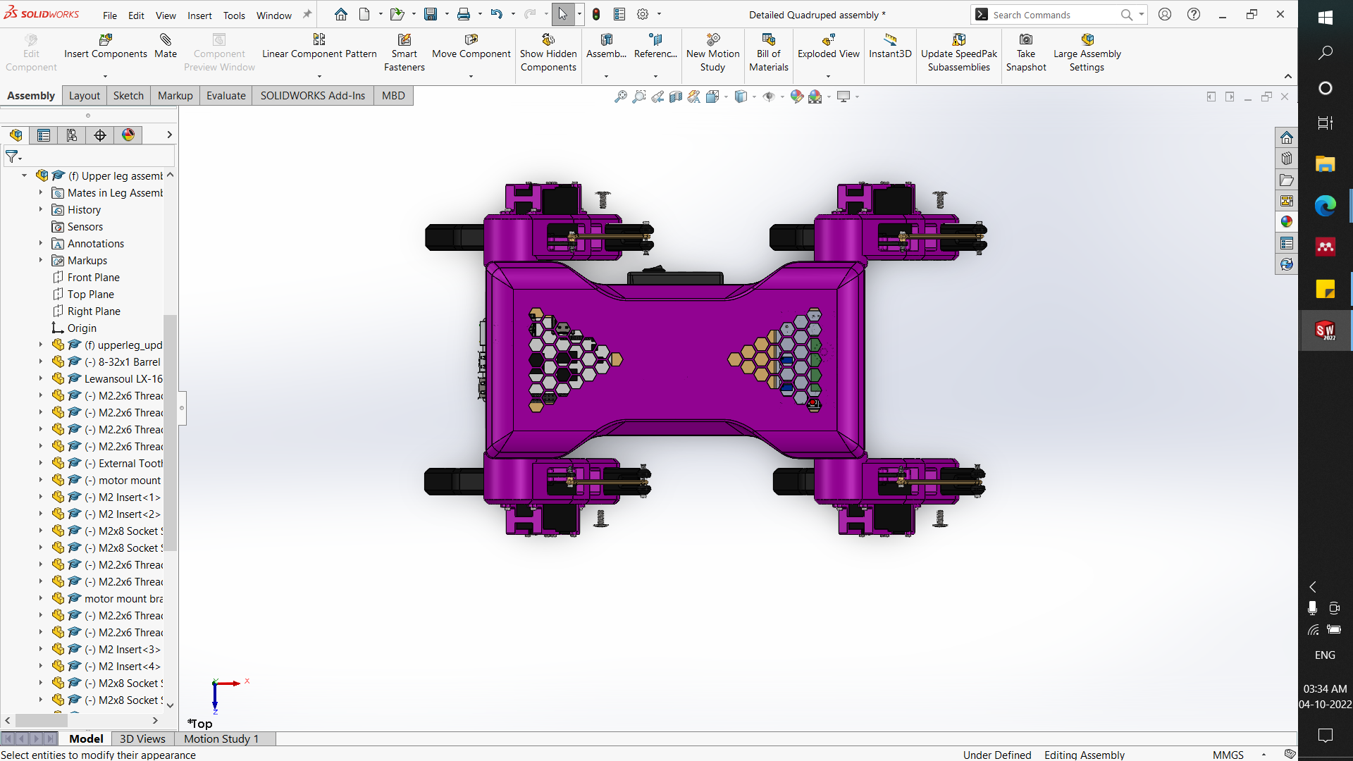 DogBot V2.0: Design Your Own Quadruped Robot (Part 1) : 7 Steps (with Pictures) - Instructables