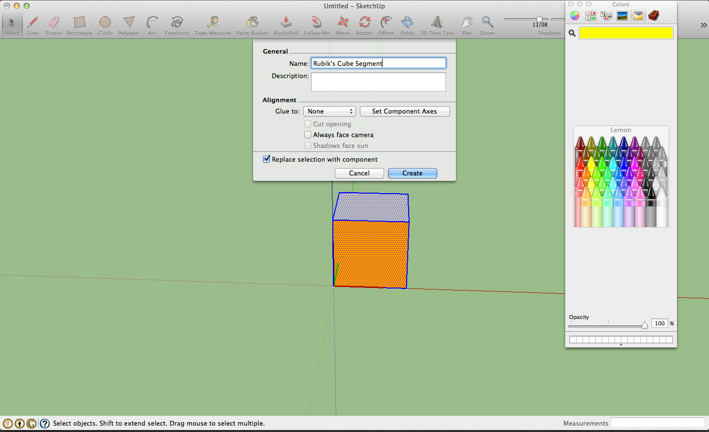 Working Rubik's Cube on Google SketchUp : 5 Steps - Instructables