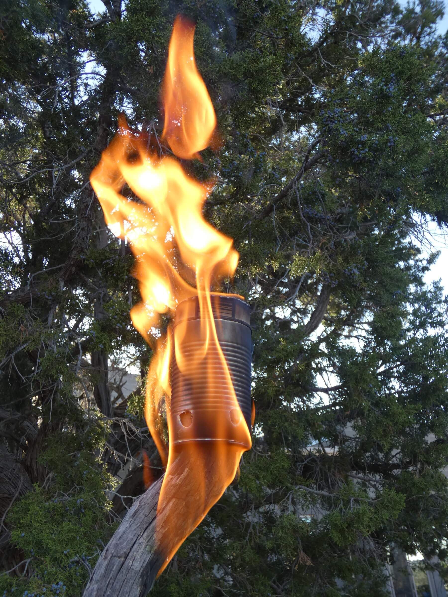 Cardboard Kerosene Torch : 6 Steps - Instructables