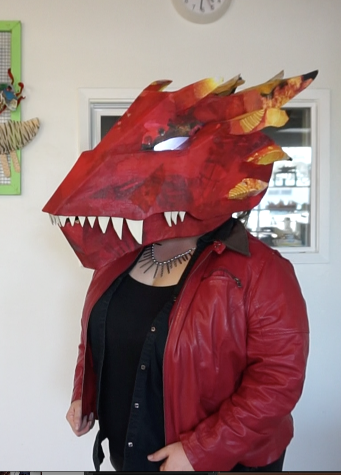 Upcycled Dragon Head Mask : 7 Steps (with Pictures) - Instructables