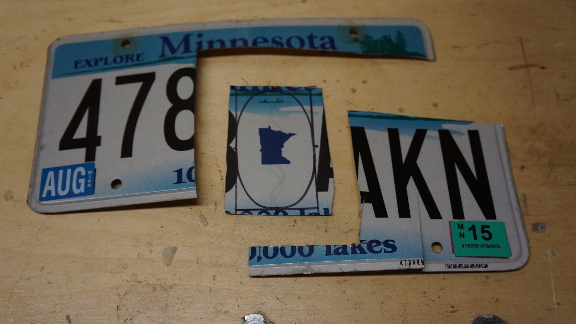 Upcycled License Plate Bike Badge : 7 Steps (with Pictures) - Instructables
