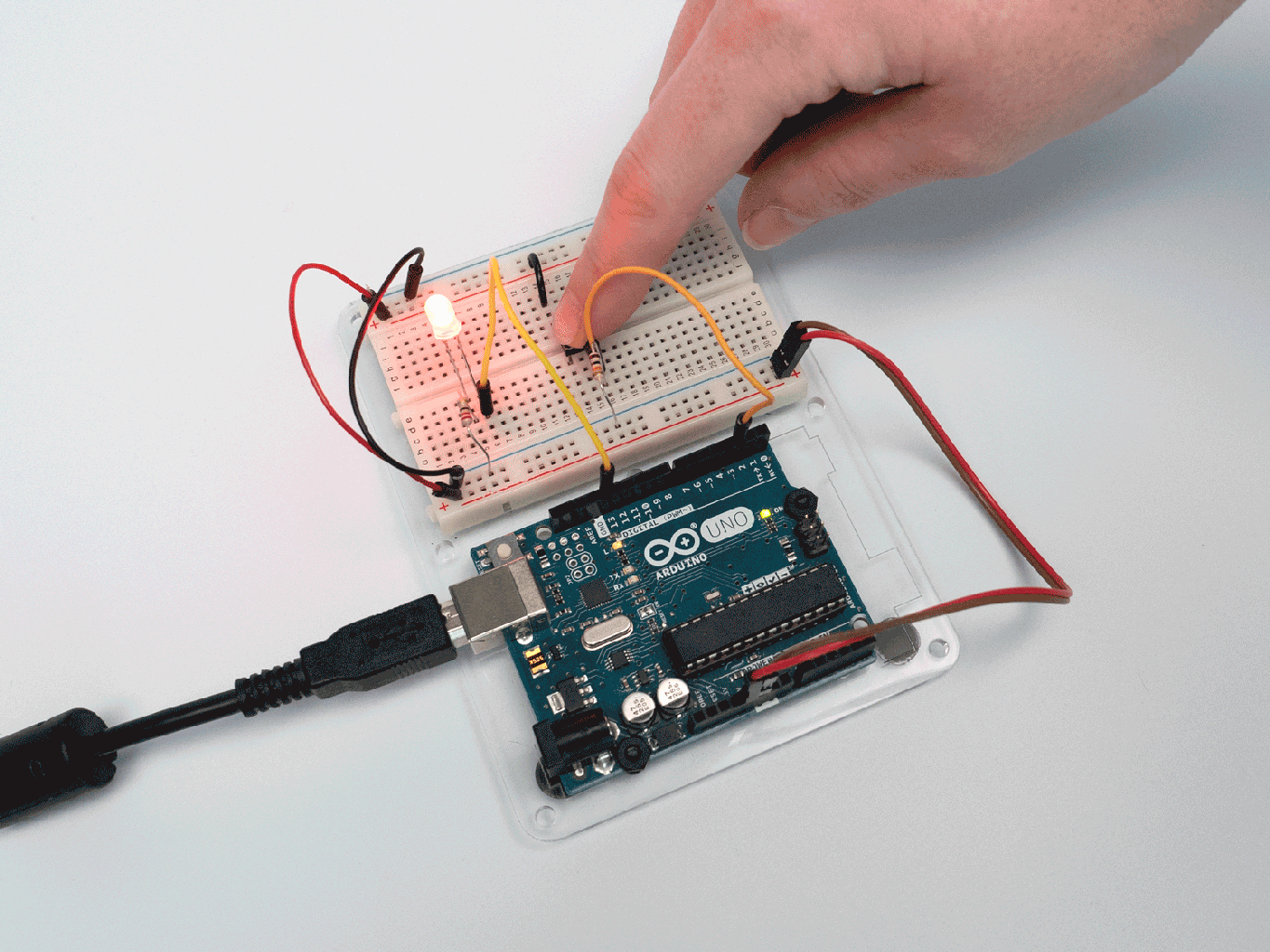 Pushbutton (Digital Input) : 7 Steps - Instructables Pushbutton (Digital Input) : 7 Steps - Instructables