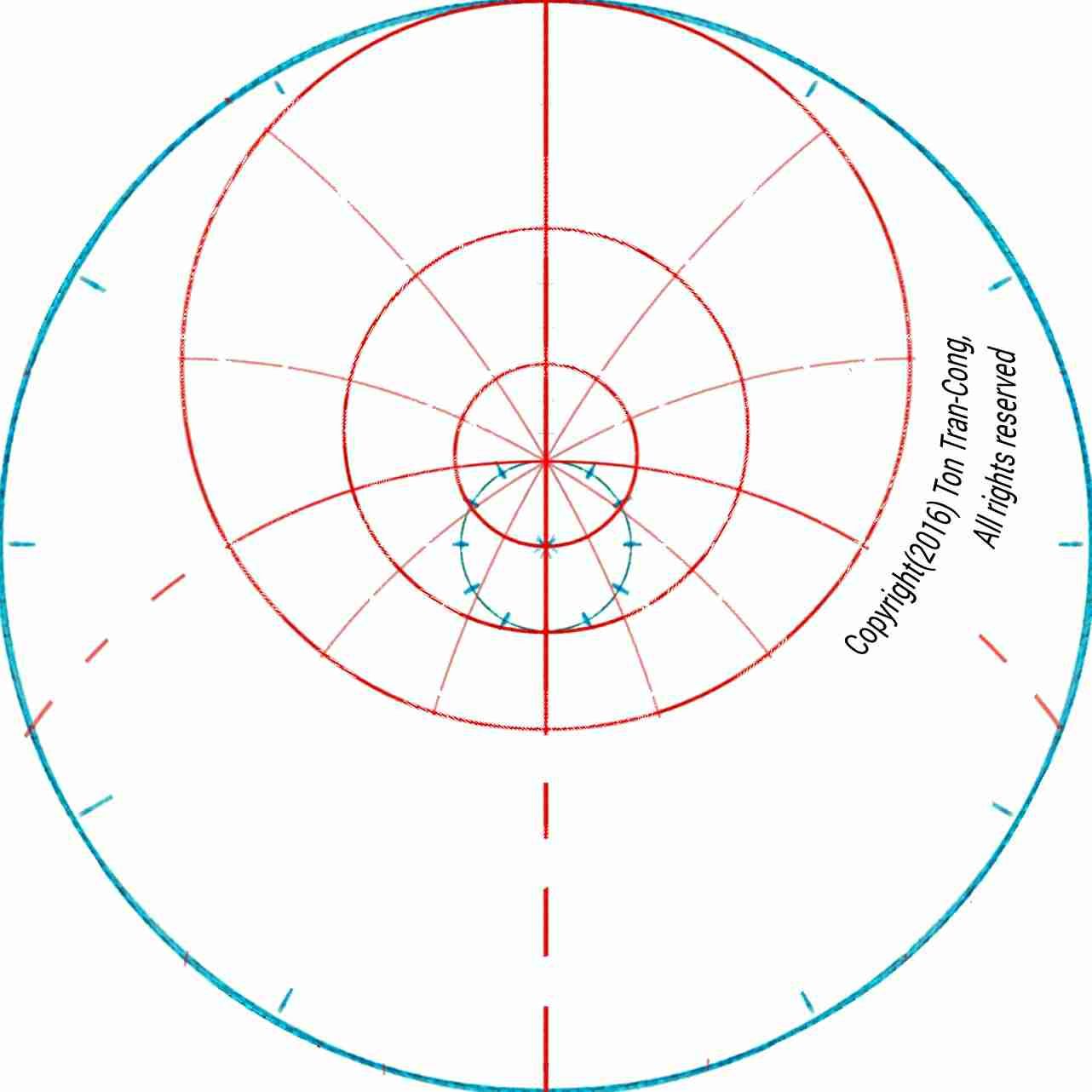 Slide-Sky-Disks With Grid Masks Showing Azimuths and Altitudes. : 5 ...