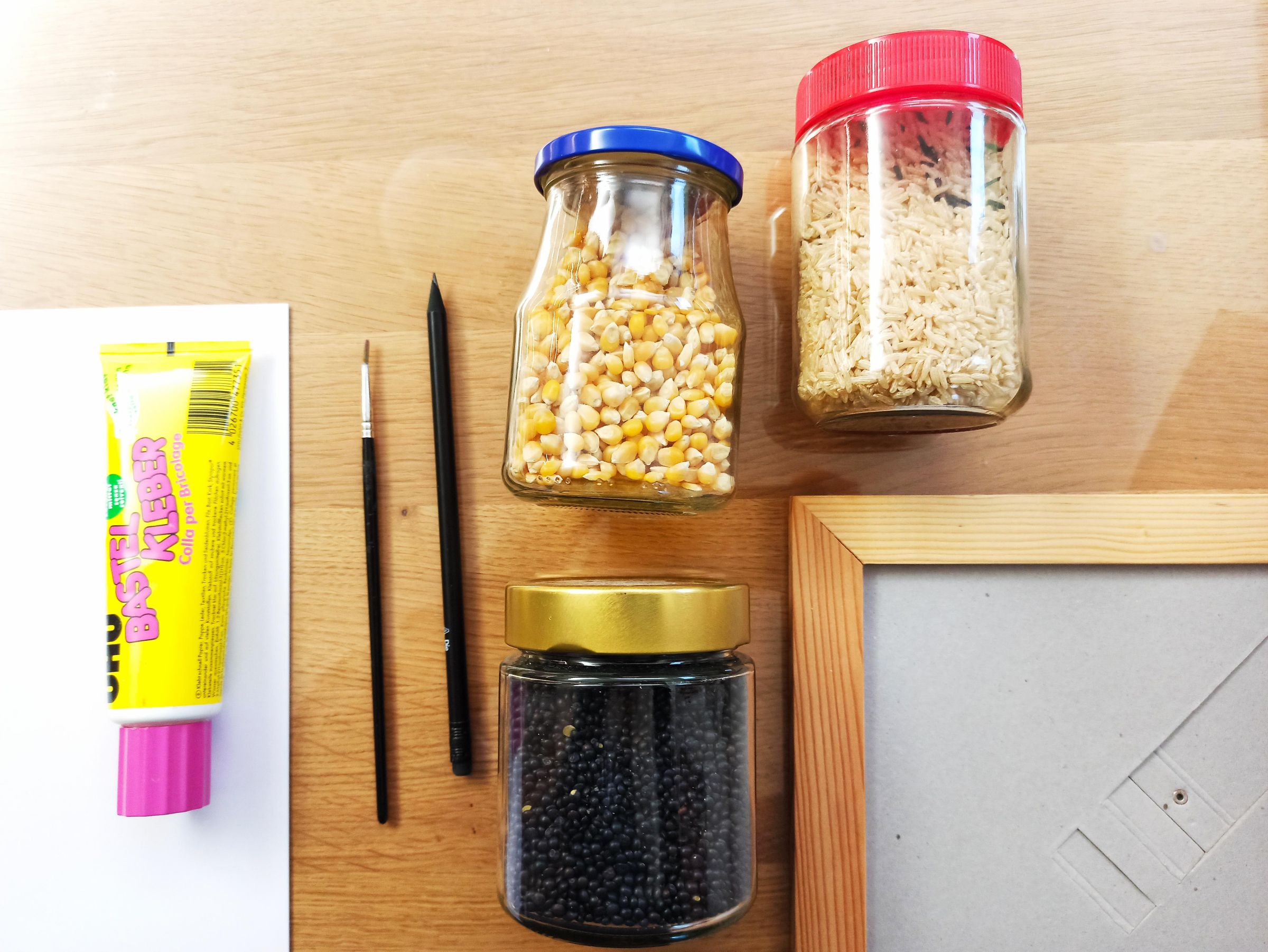 Easy Grains Art : 3 Steps - Instructables