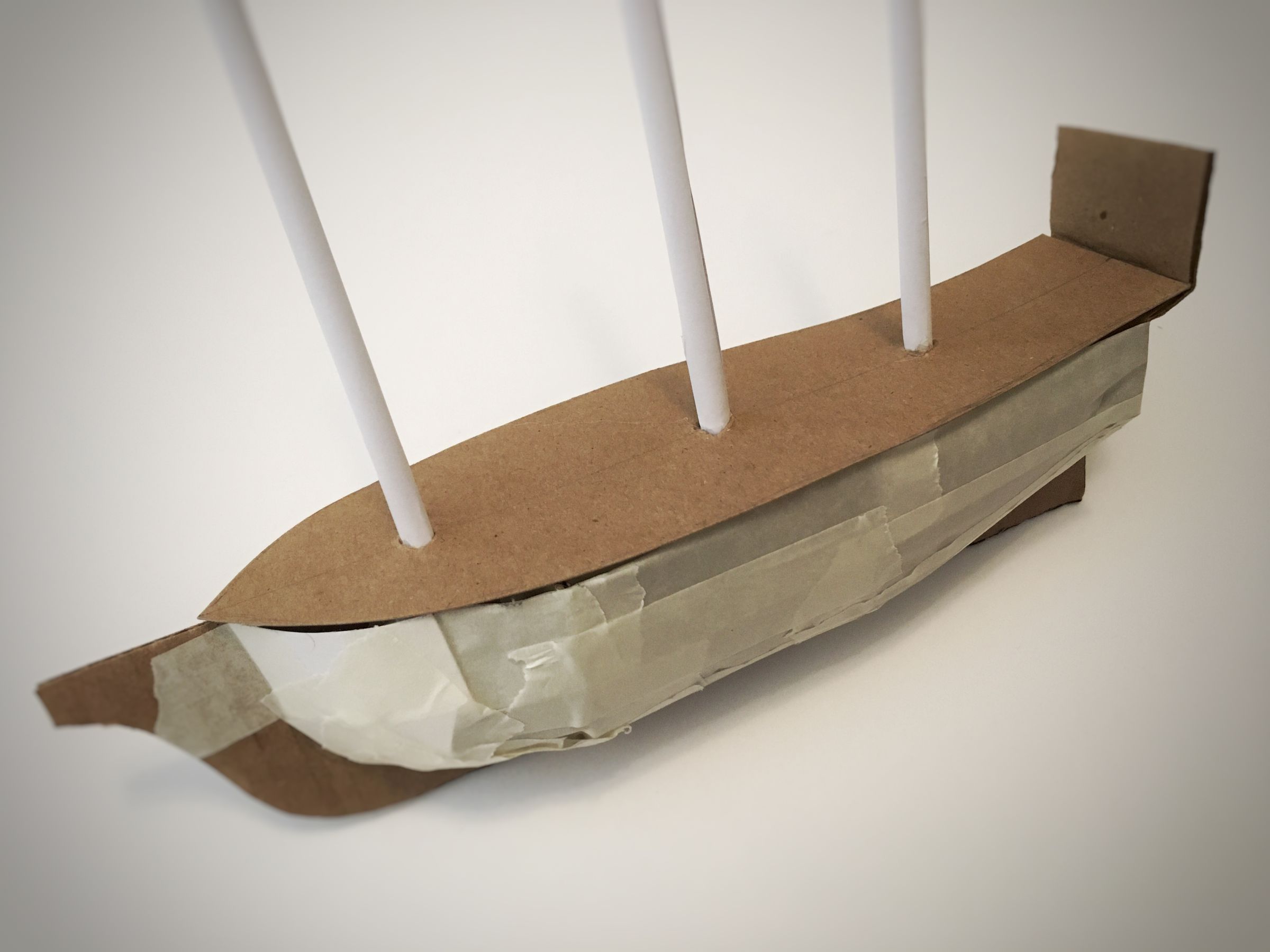 Model Ship From Paper and Cardboard : 15 Steps (with Pictures ...