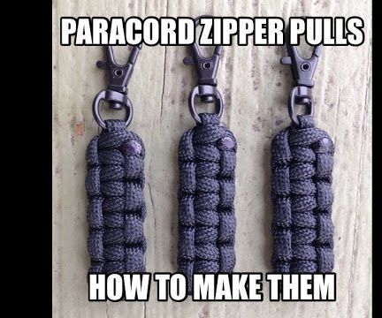 How to Make a Paracord Zipper Pull - Instructables