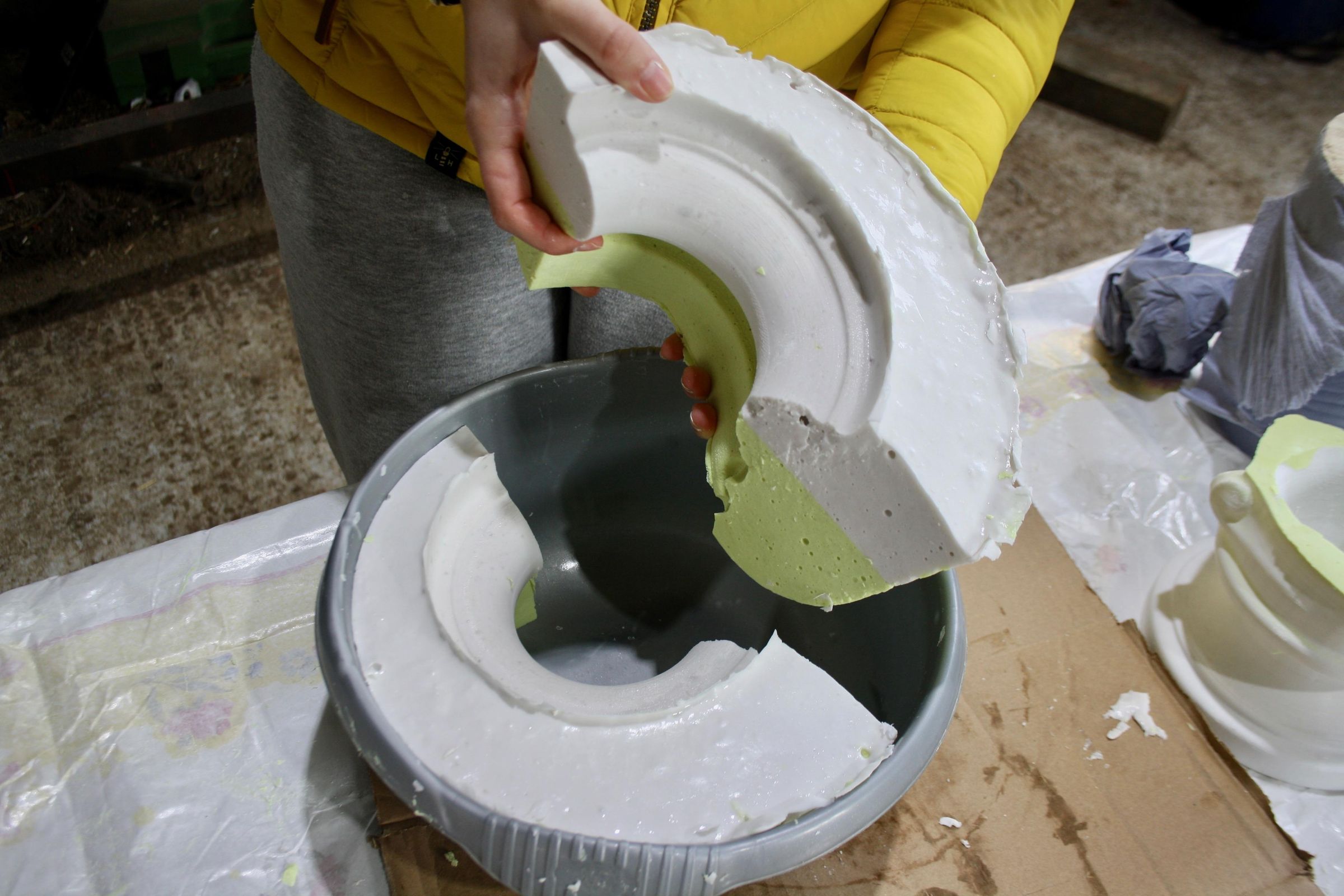 How to Plaster Cast a 3D Printed Sculpture on a Budget : 19 Steps (with ...