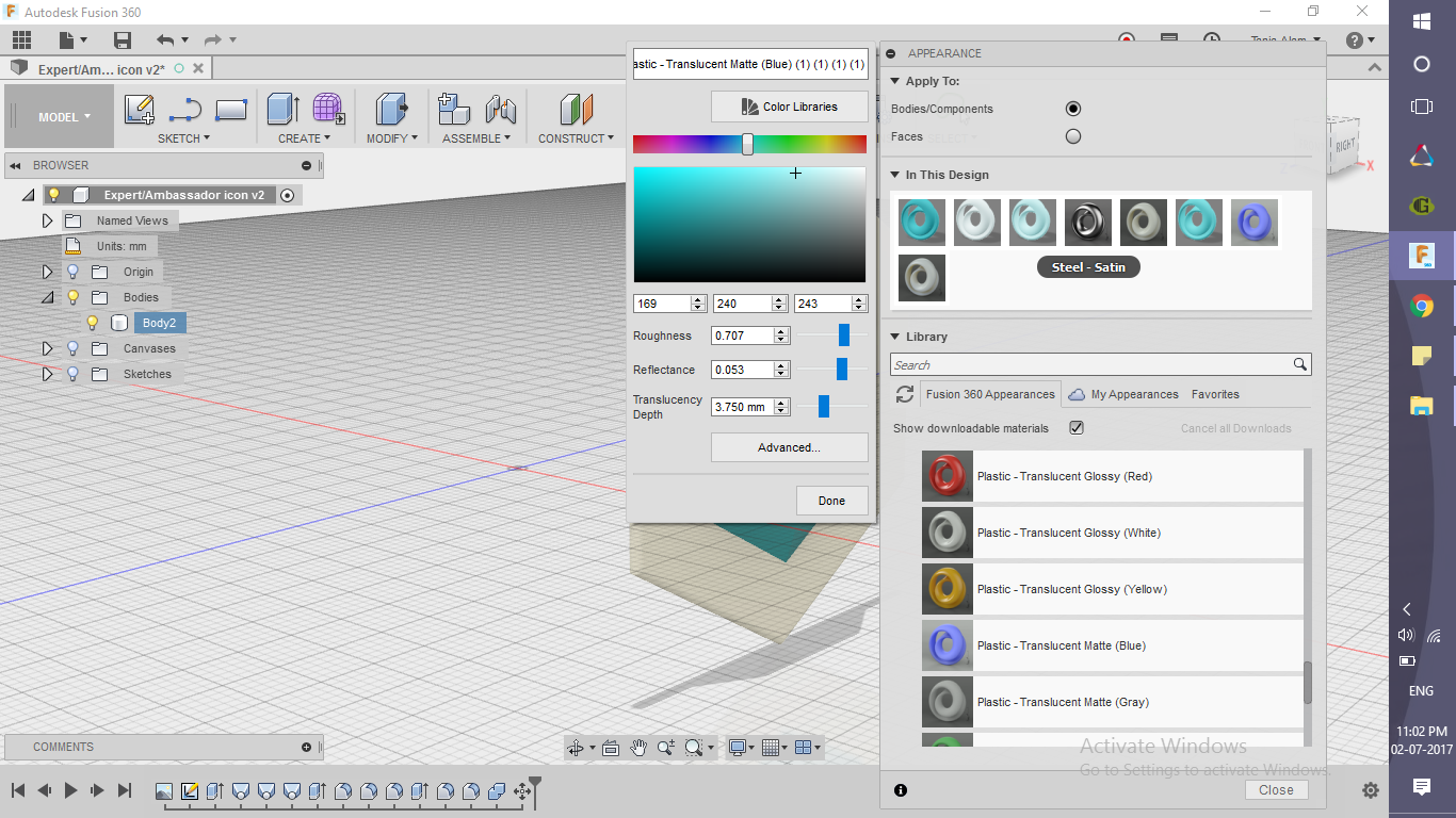 How I Made an Autodesk Student Ambassador Locket? : 6 Steps (with ...