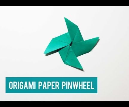 Origami Pinwheel - Instructables