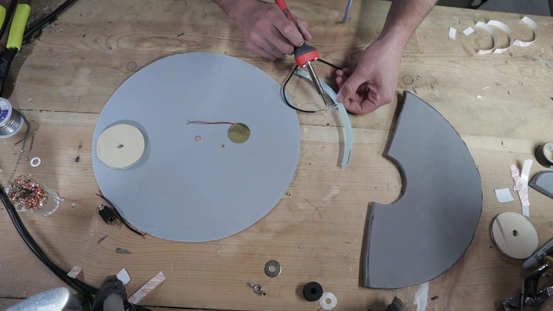 Drum Conversion - Acoustic to Electric With DIY Heads and Triggers : 6 ...