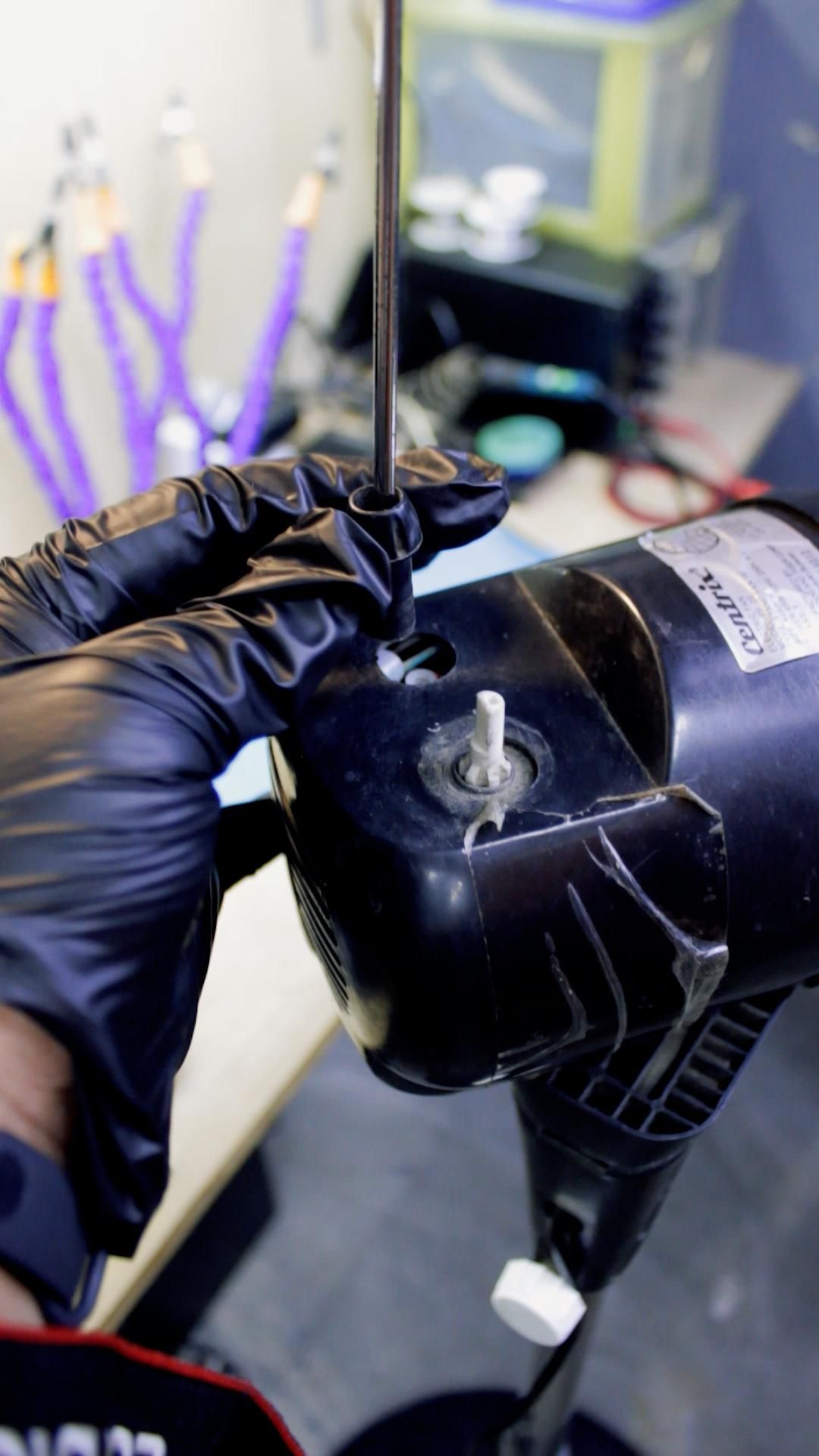 How to Fix a Broken Electric Fan: Motor Humming Sound | Rotor Not ...