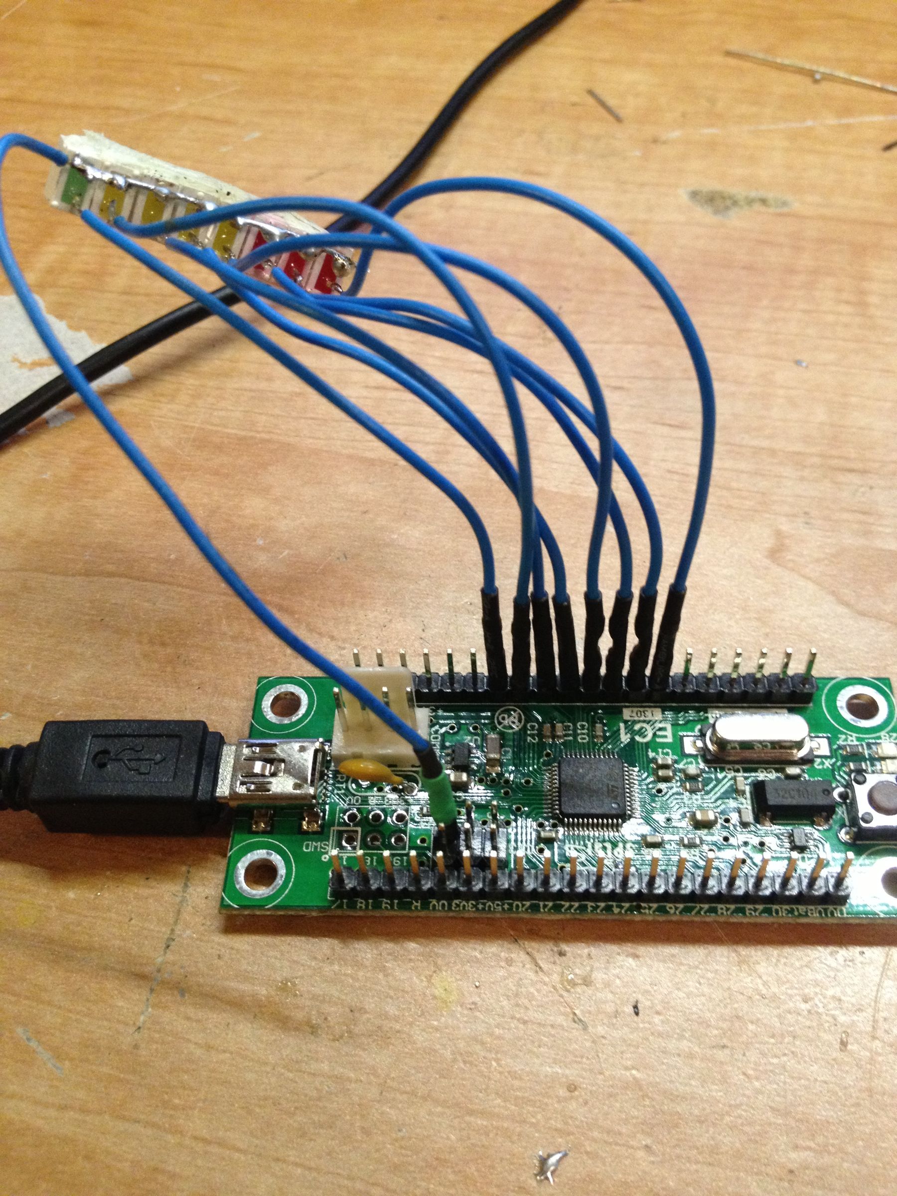 SPLat EC1 Based AA and AAA Battery Tester With Bar Graph : 6 Steps ...