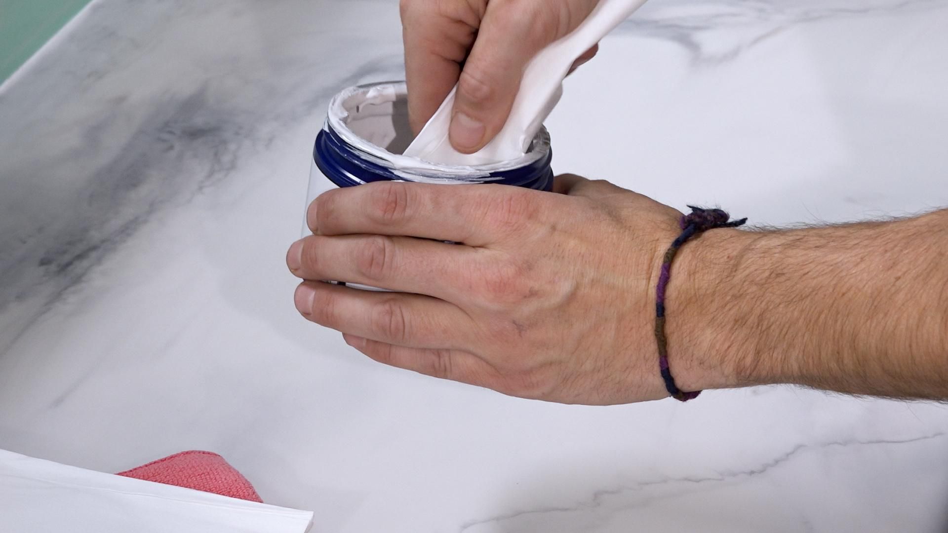How to Get a Matt or Satin Finish on Epoxy Resin Countertops : 4 Steps ...