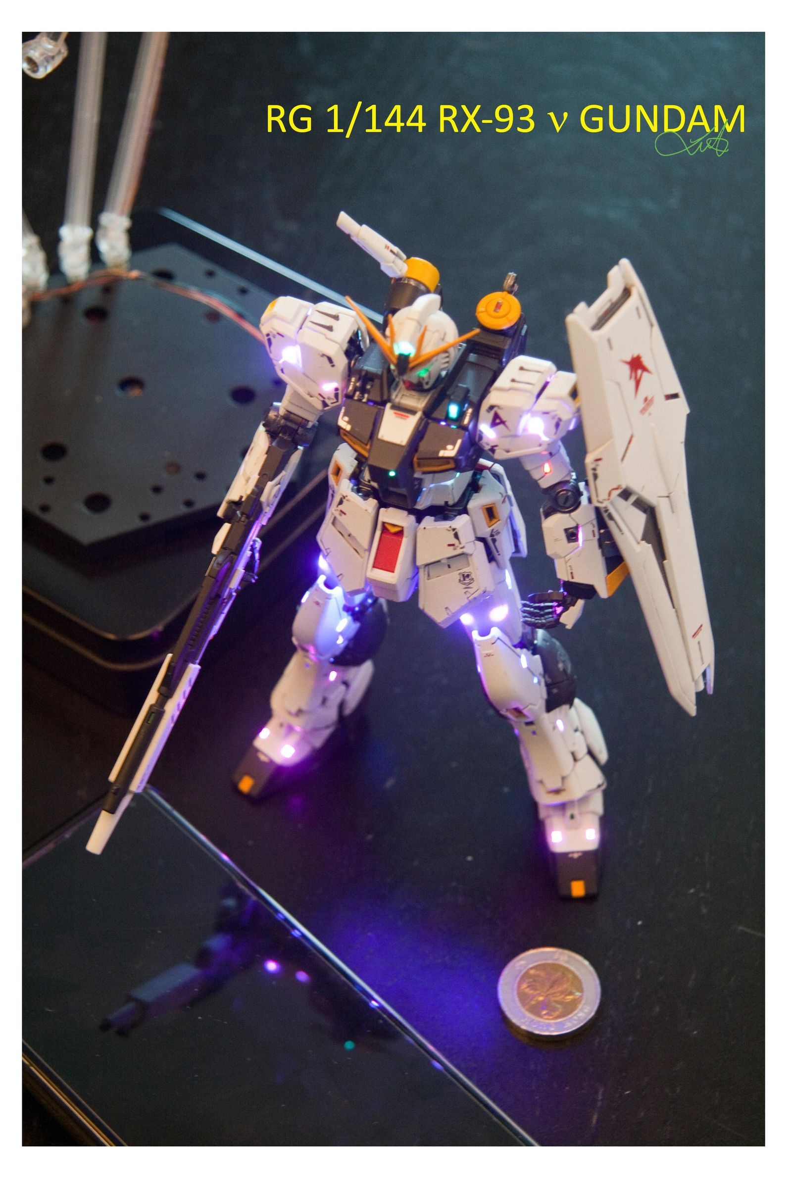 RG 1/144 Nu Gundam Rainbow LED : 7 Steps (with Pictures) - Instructables