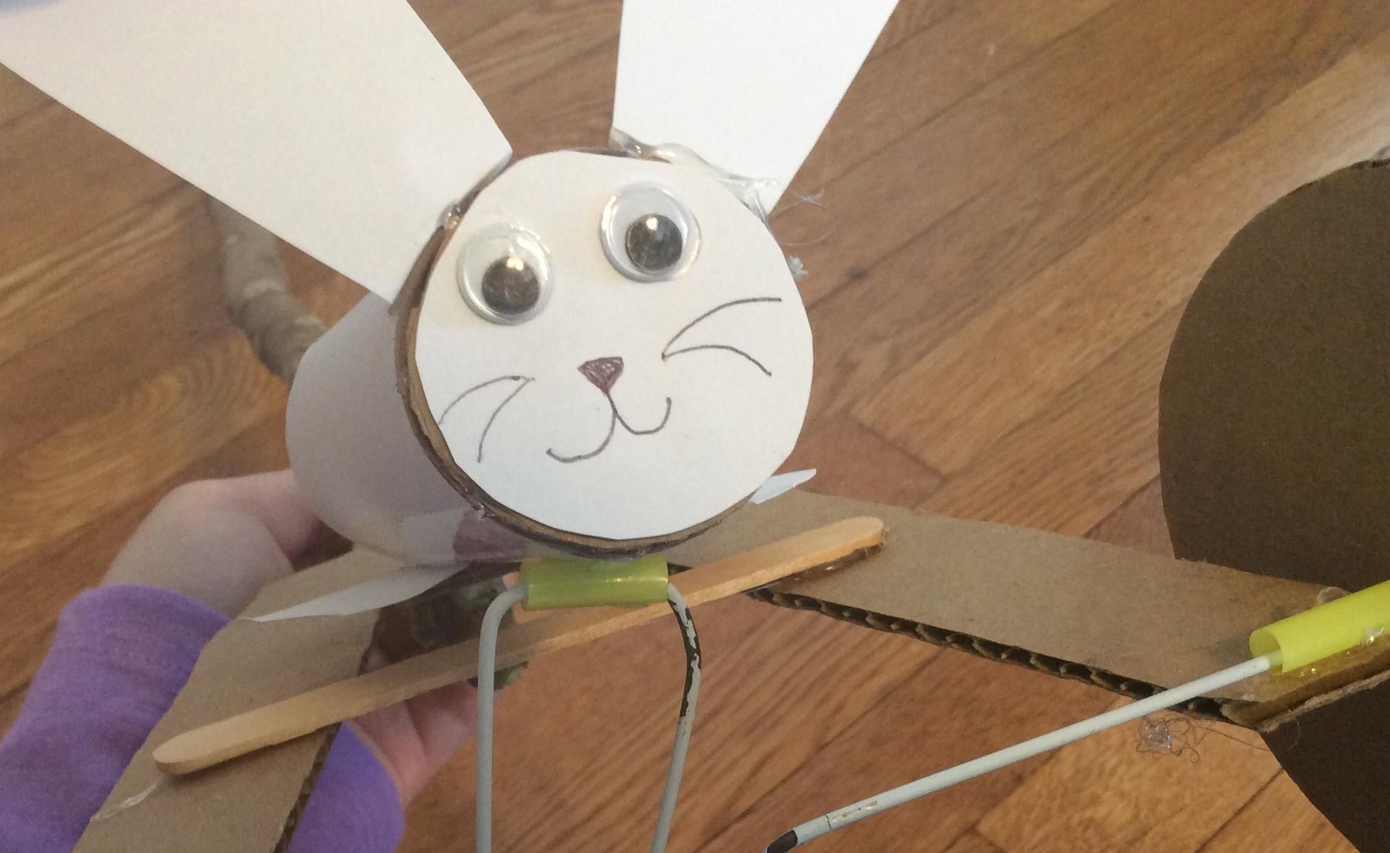 Hopping Bunny Automaton : 16 Steps (with Pictures) - Instructables