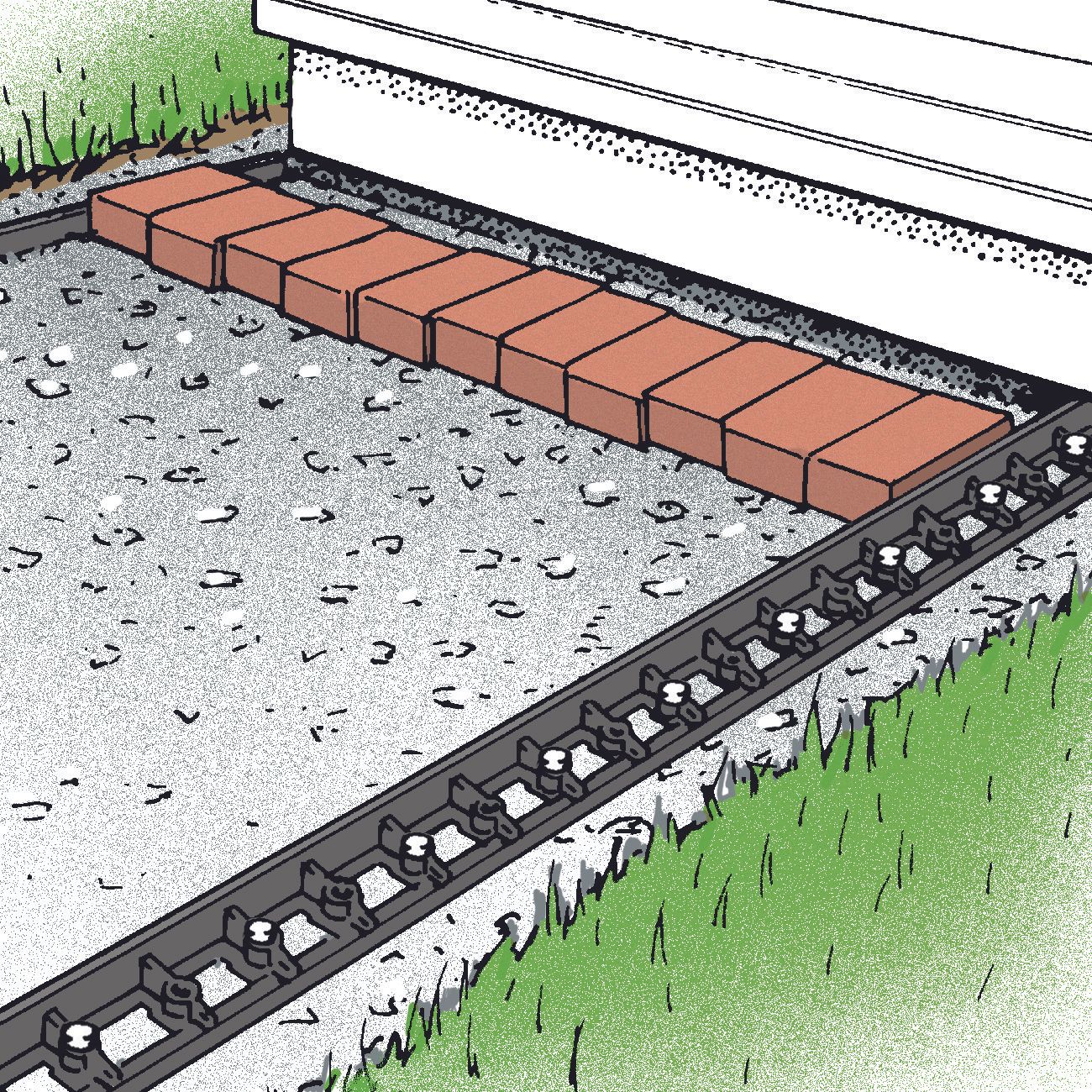 Build a Brick Walkway : 4 Steps - Instructables