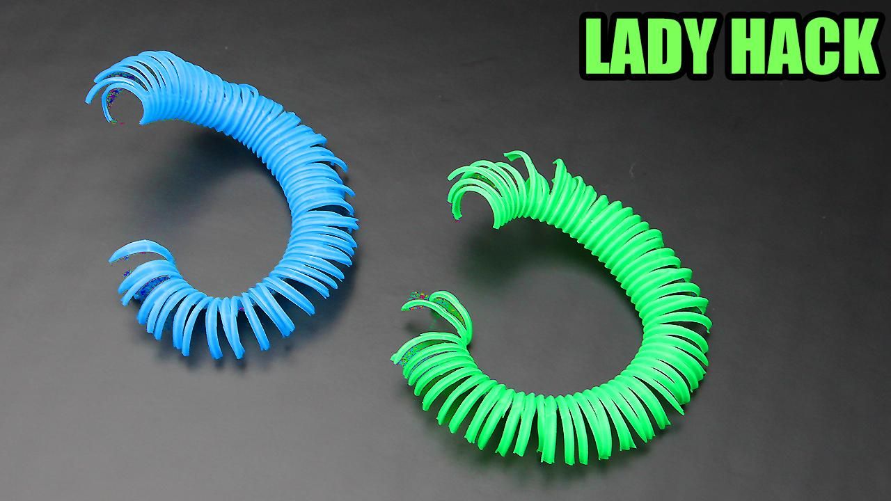 Don’t Throw Away Used Straws | How to Make Hair Clips : 3 Steps - Instructables