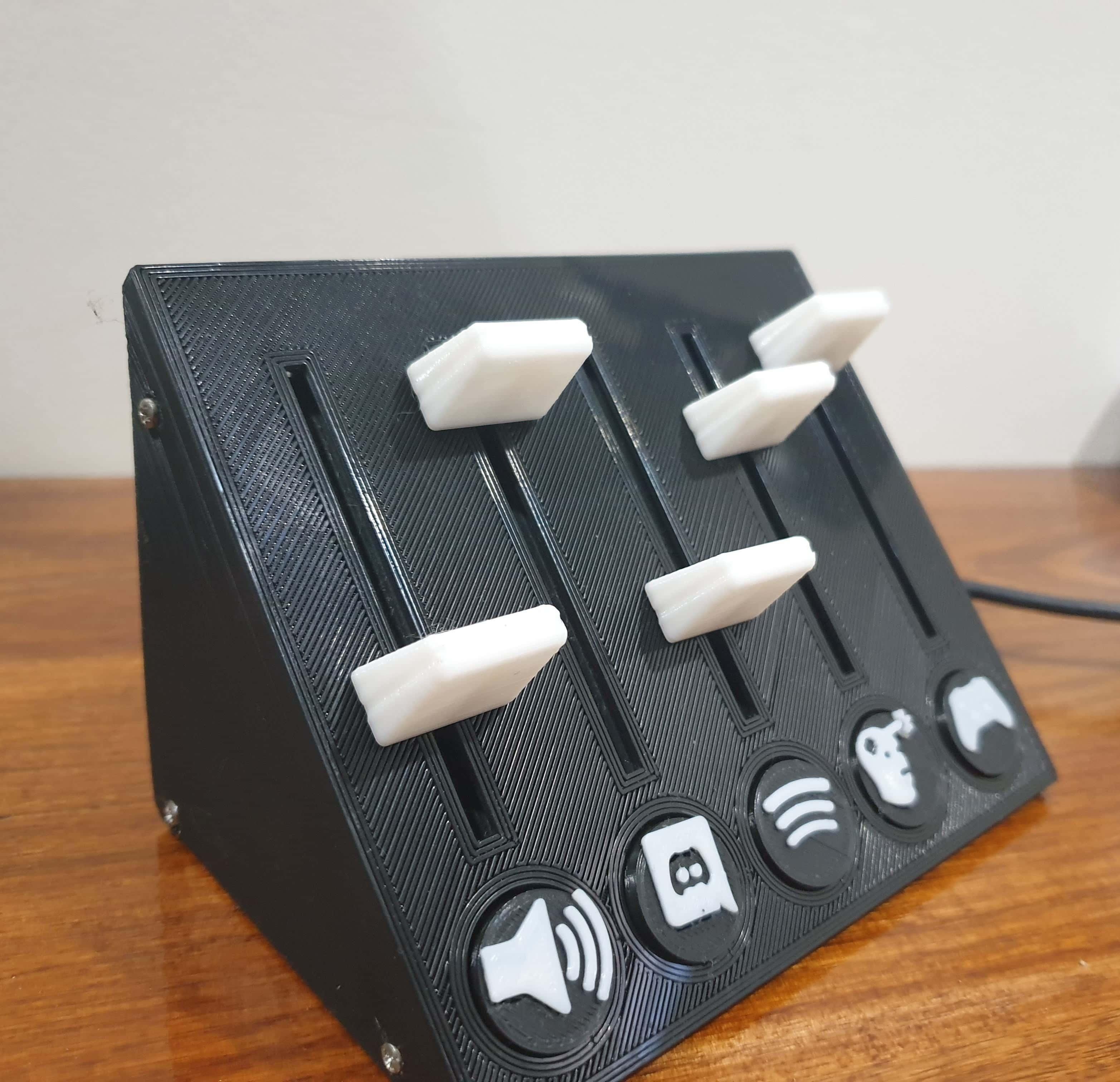 Deej Box - 5 Sliders : 8 Steps (with Pictures) - Instructables