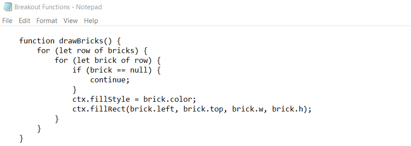 Breakout Game in JavaScript : 39 Steps - Instructables