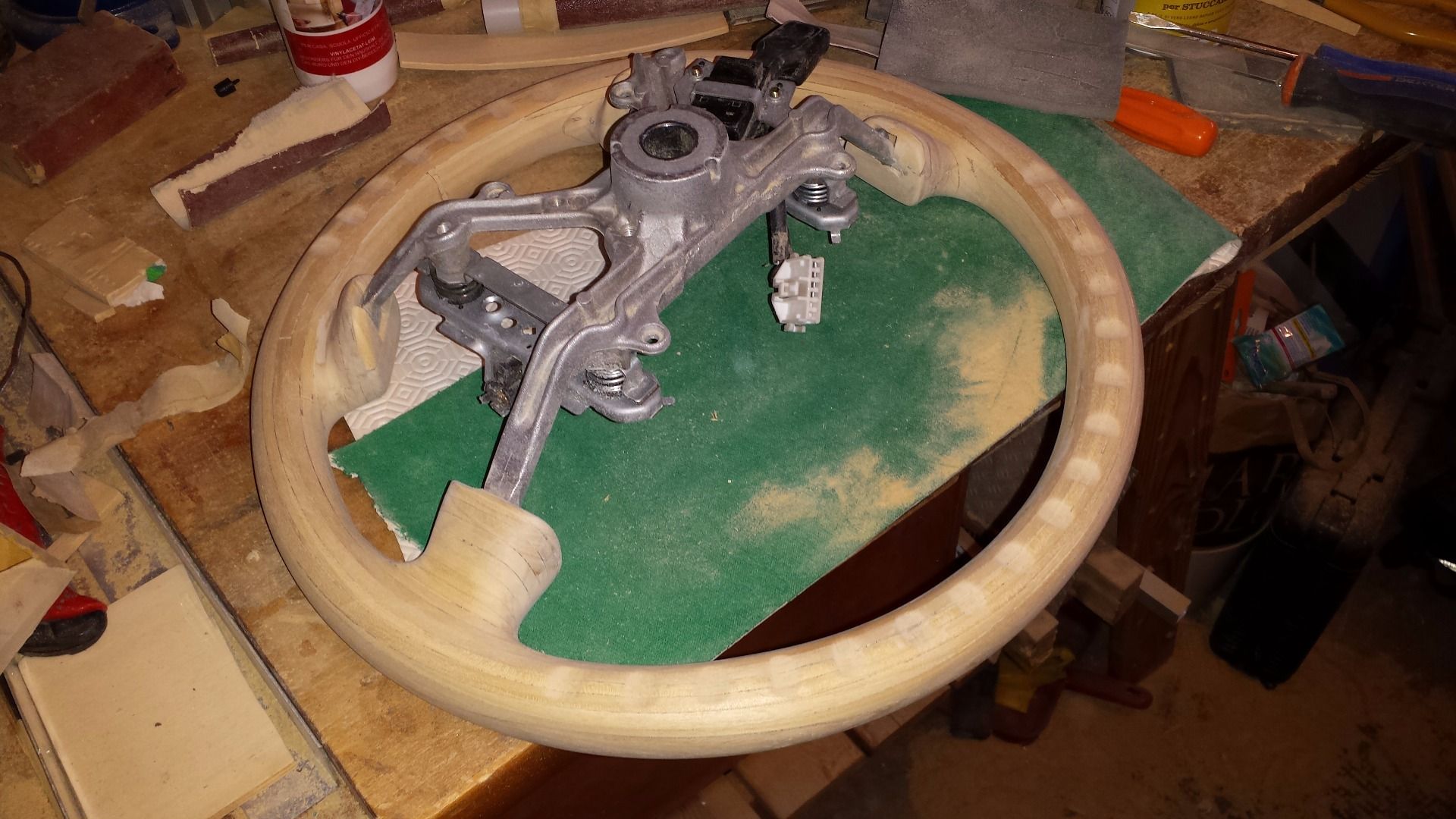 Rebuild a Steering Wheel With Wood : 15 Steps (with Pictures ...