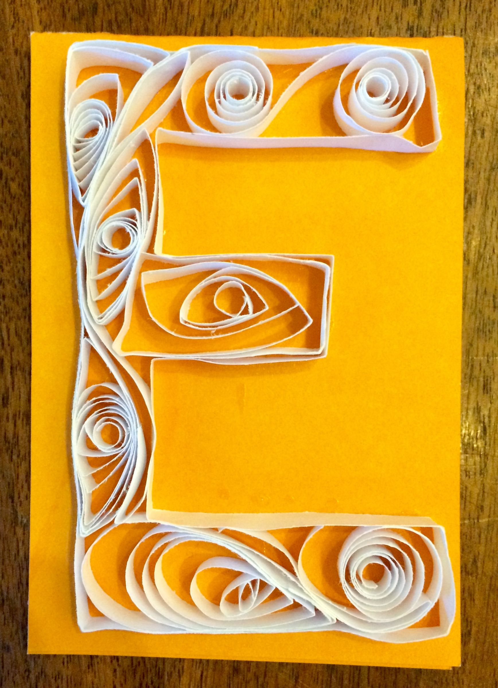 Quilling With Kids- Simple Quilled Flower Card : 5 Steps (with Pictures ...